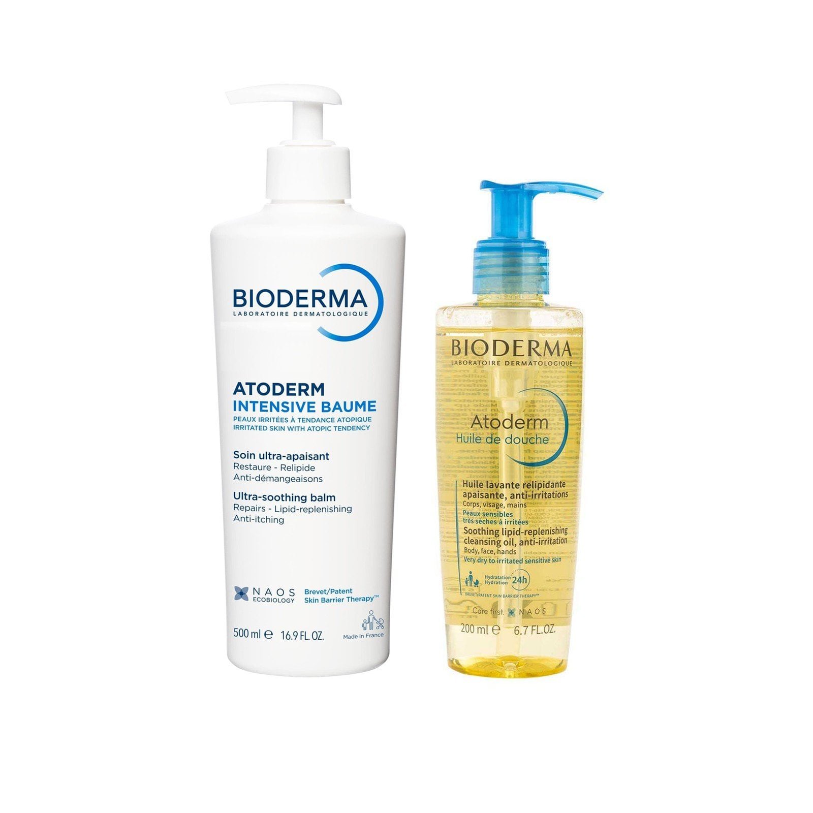 Bioderma Atoderm Intensive Baume + Atoderm Huile de Douche Pack Philippines