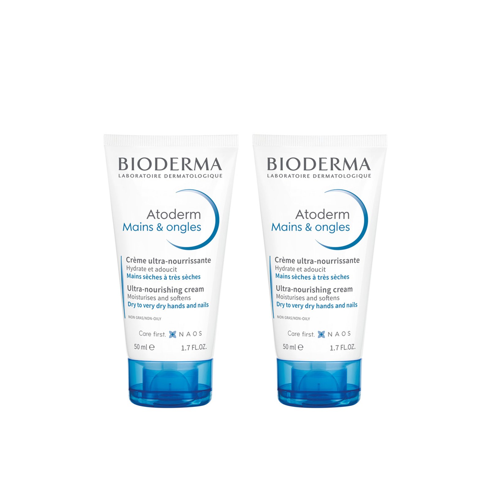 Bioderma Atoderm Ultra-Nourishing Hand Cream 50ml x2 Greenland