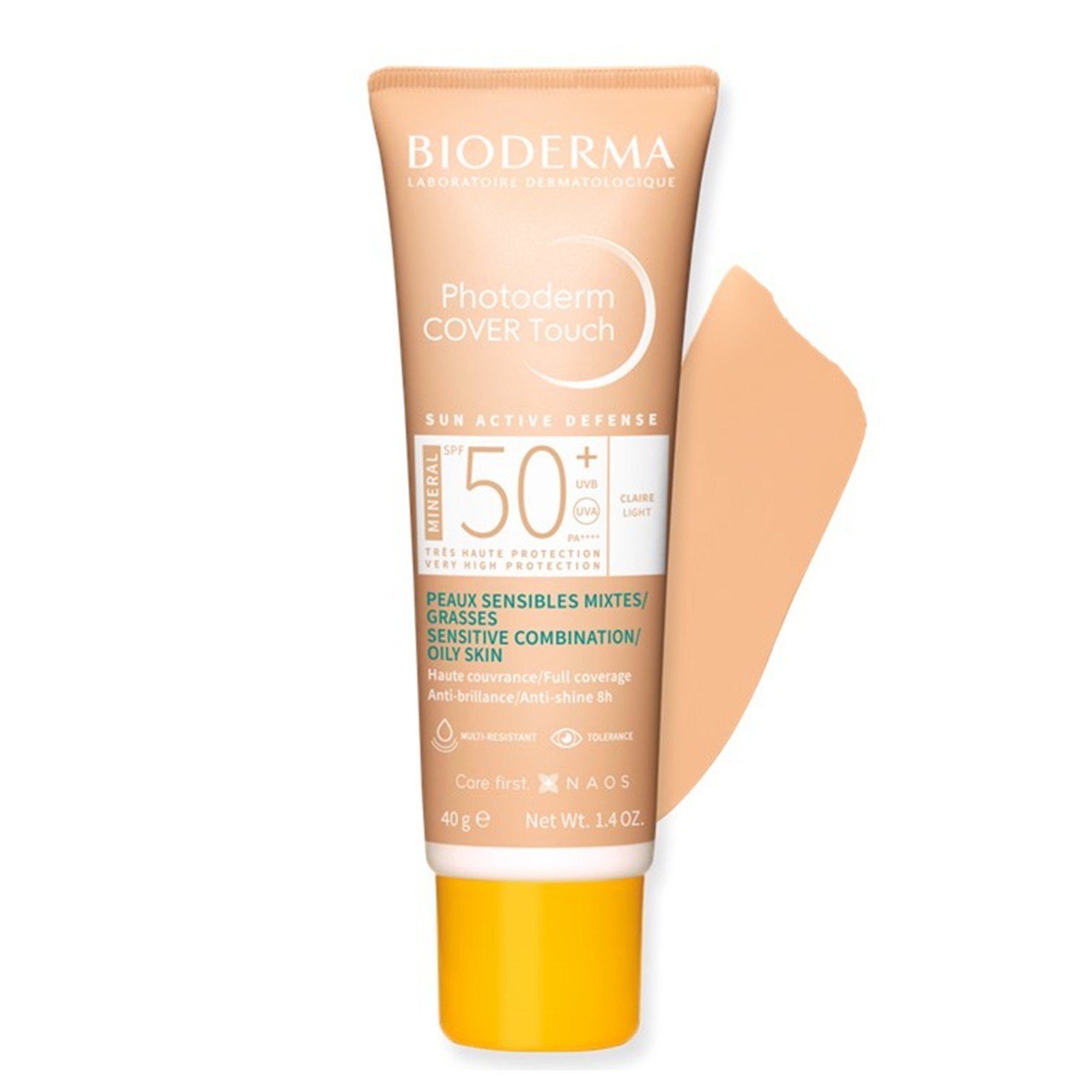 Bioderma Photoderm Cover Touch Mineral Spf50+ Protector Solar Claro 40g ...