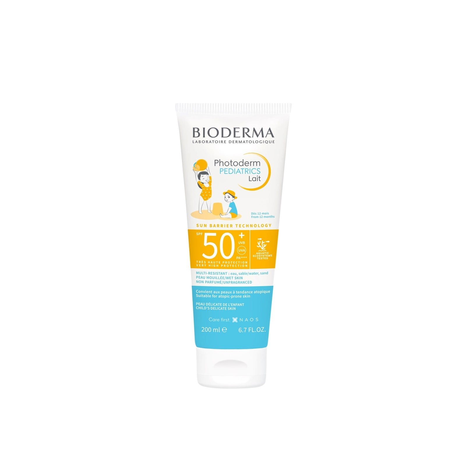 Bioderma Photoderm Pediatrics Milk SPF50+ 200ml (6.7floz) USA