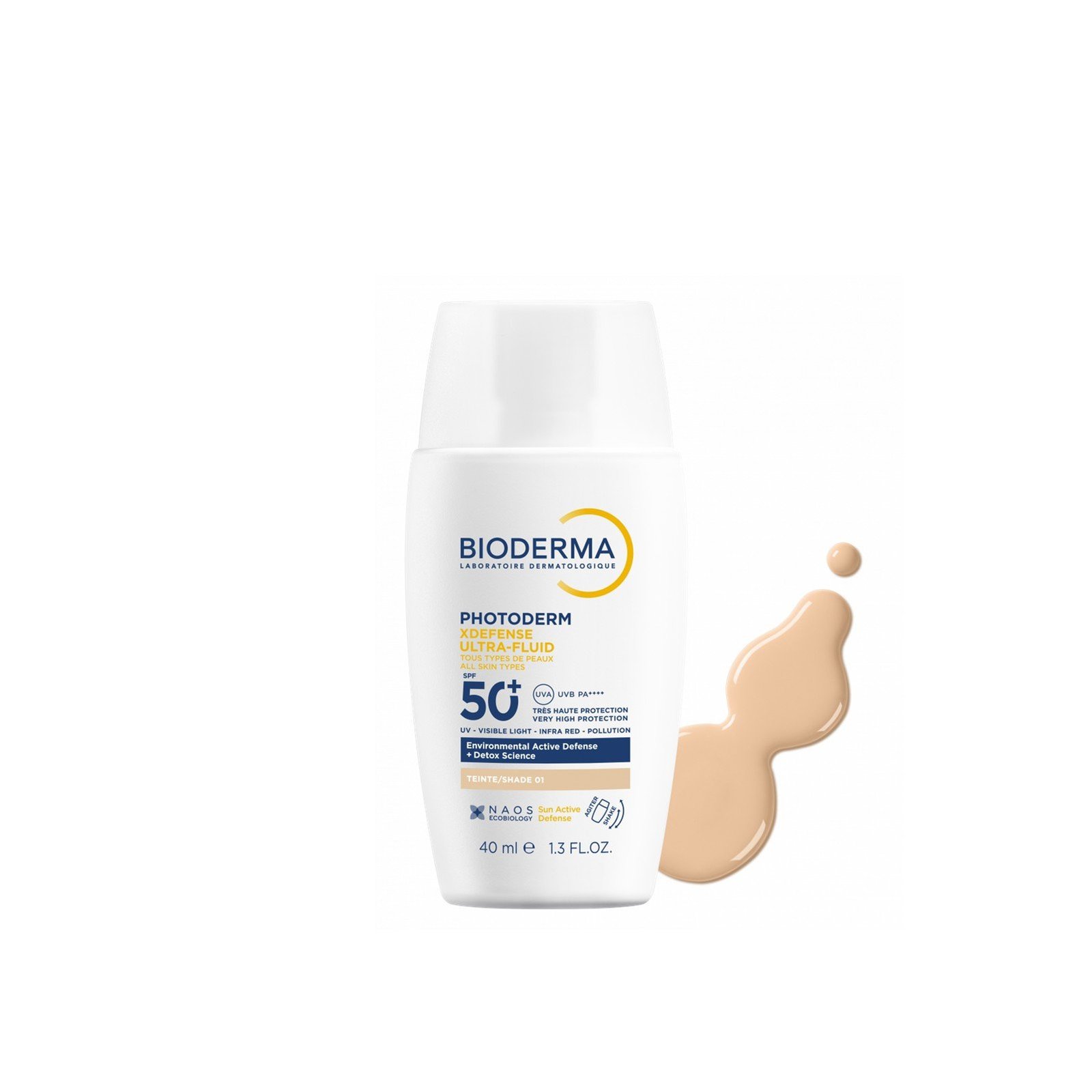 Bioderma Photoderm X-Defense Ultra-Fluid SPF50+ 01 Very Light 40ml Iceland