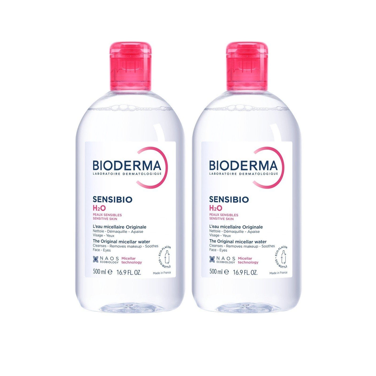Bioderma Sensibio H2O The Original Micellar Water 500ml x2 Thailand