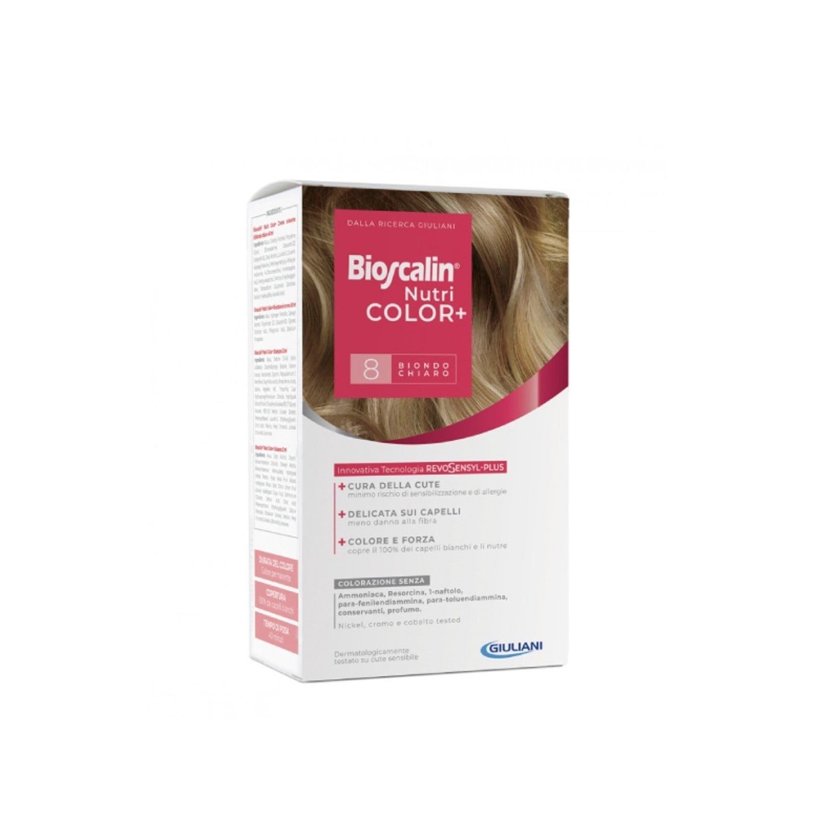 Bioscalin Nutri Color+ Permanent Hair Dye USA