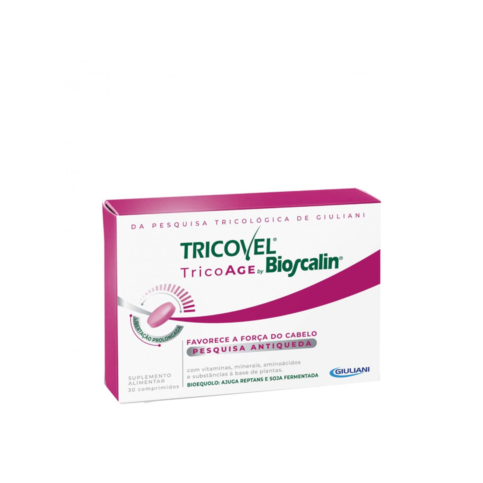 Bioscalin TricoAge 50+ Hair Strengthening Tablets South Korea