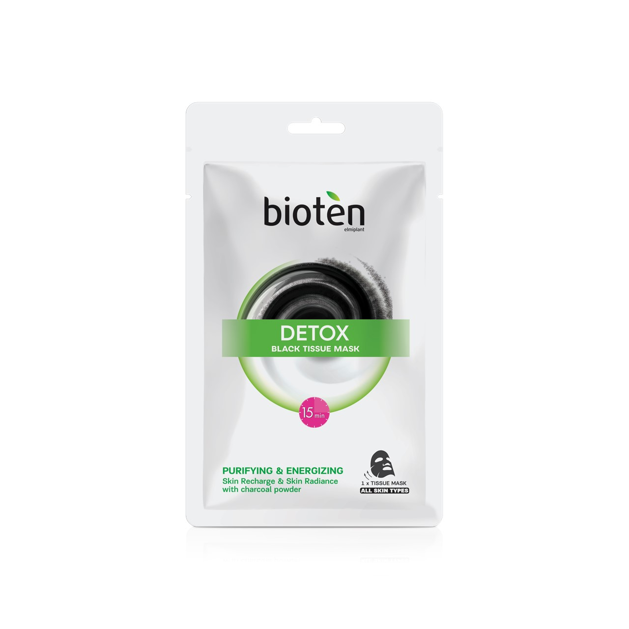 Bioten Detox Black Tissue Mask x1 El Salvador