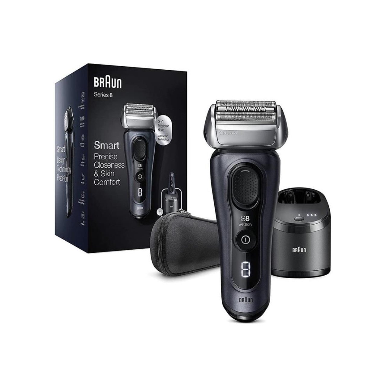 Braun Series 8 Smart Electric Shaver 8463CC Grey Nigeria