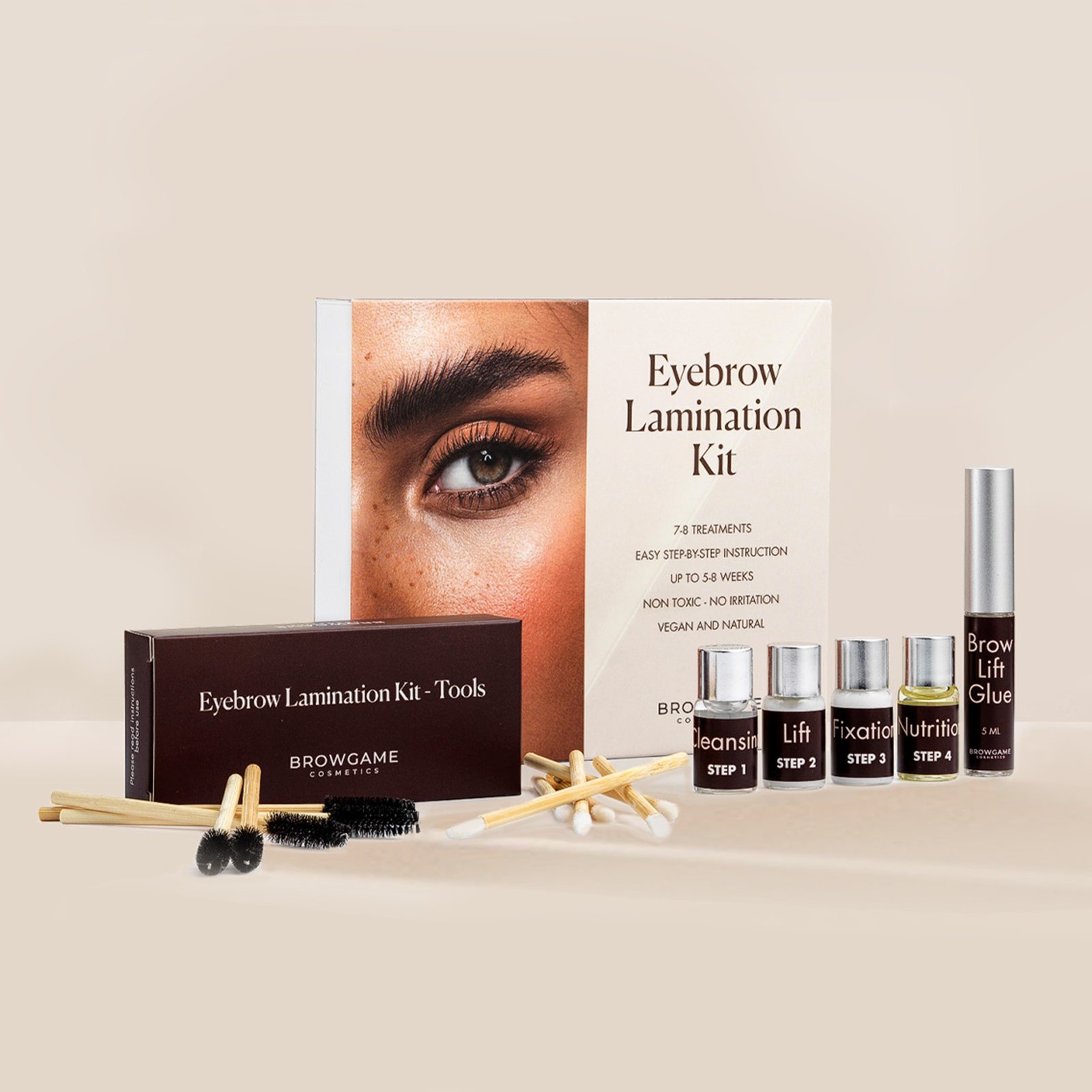 Browgame Eyebrow Lamination Kit Israel