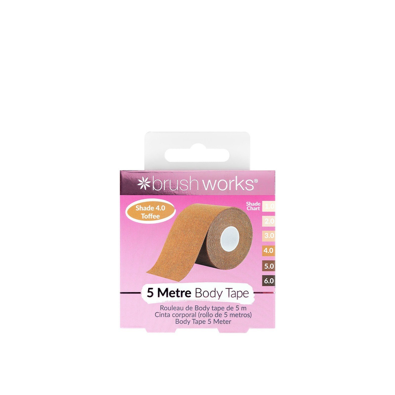 Brushworks Body Tape 4.0 Toffee 5m Australia
