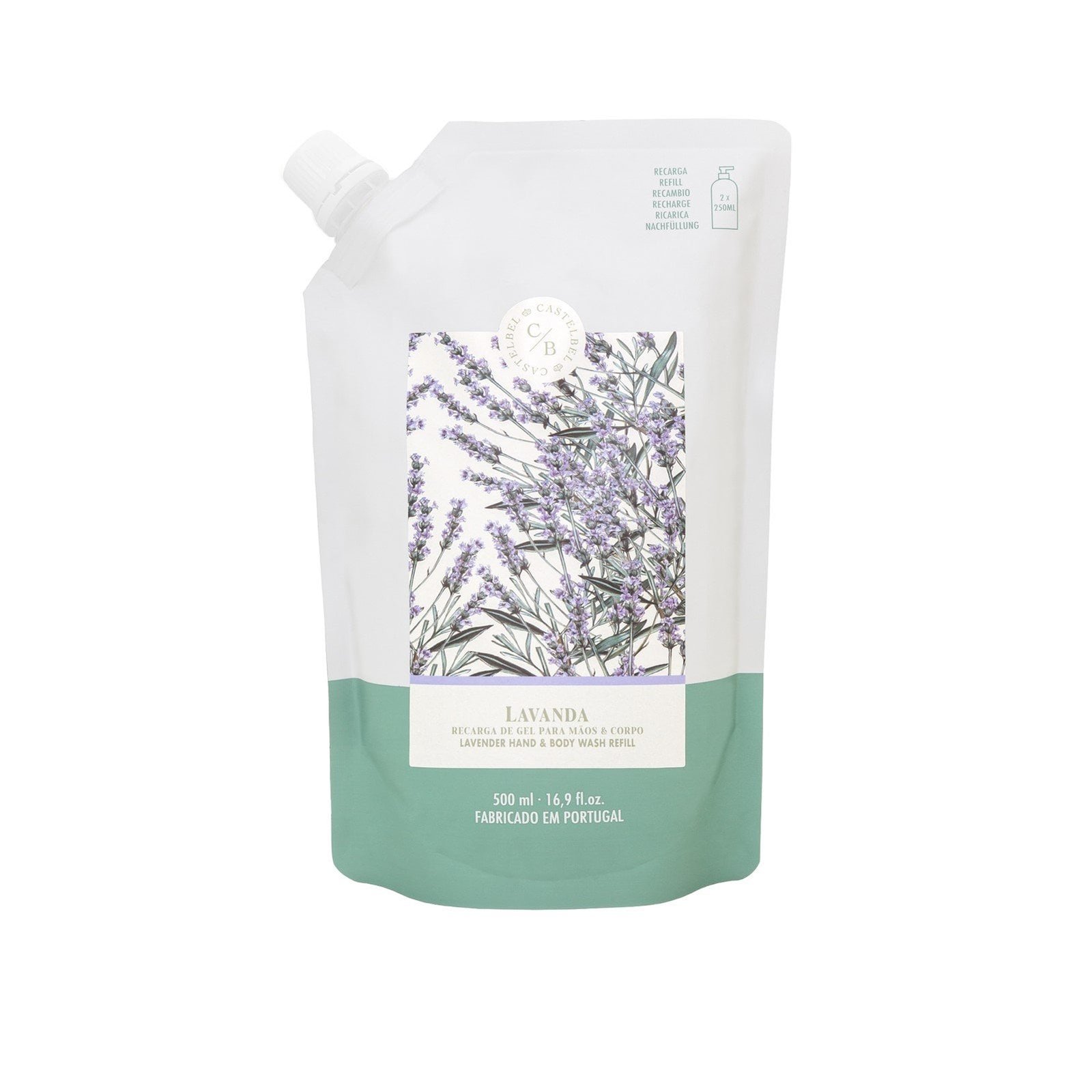 Castelbel Lavender Hand & Body Wash Refill 500ml Taiwan