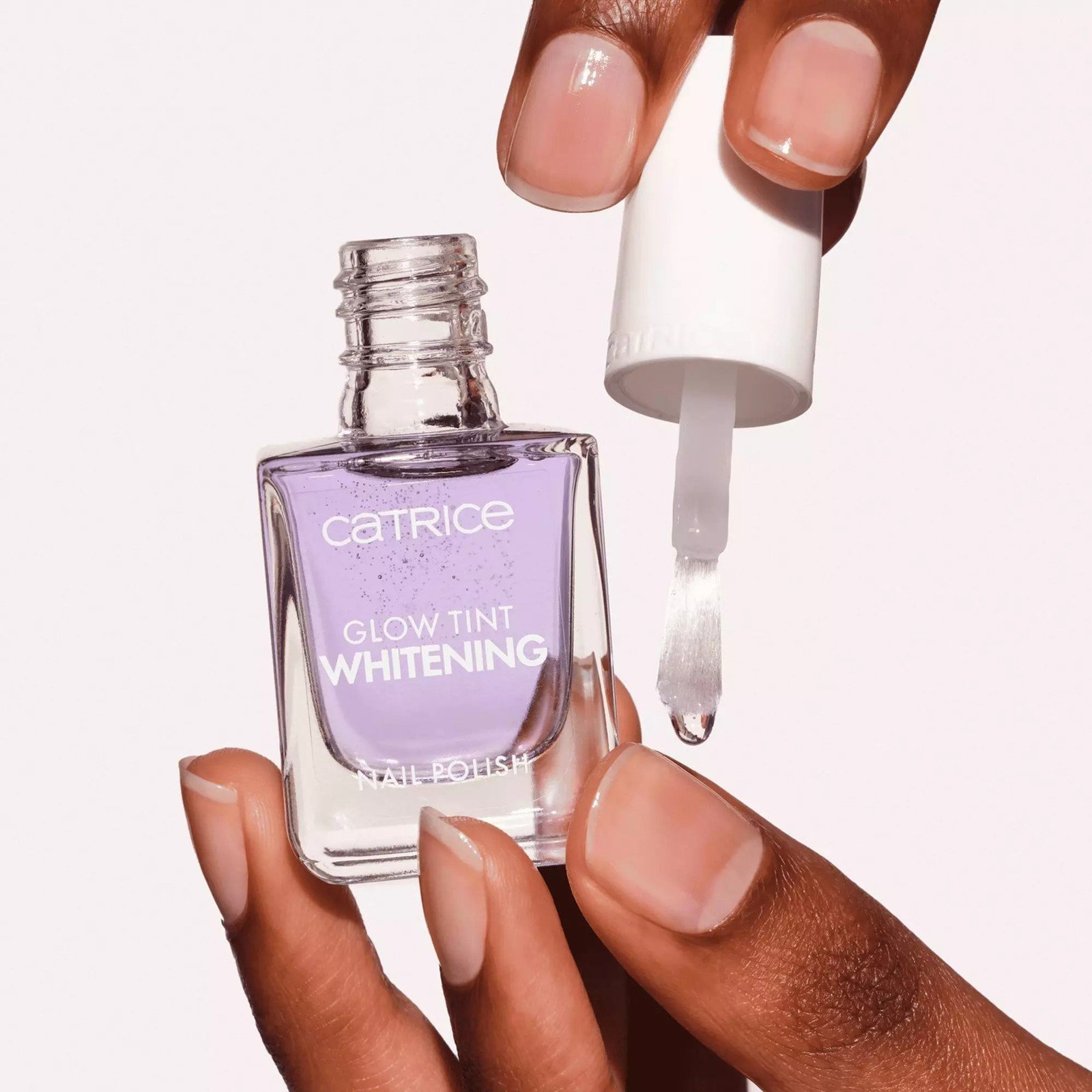 Catrice Glow Tint Whitening Nail Polish 020 Bye Bye Yellow 10.5Ml Angola