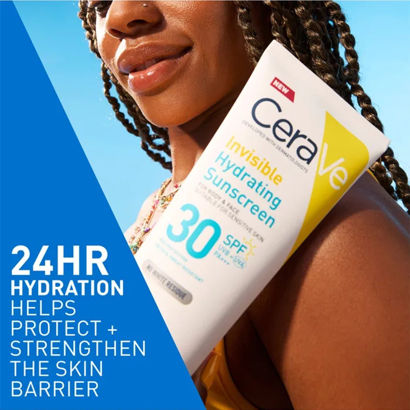 CeraVe Invisible Hydrating Sunscreen SPF30 177ml Belgium