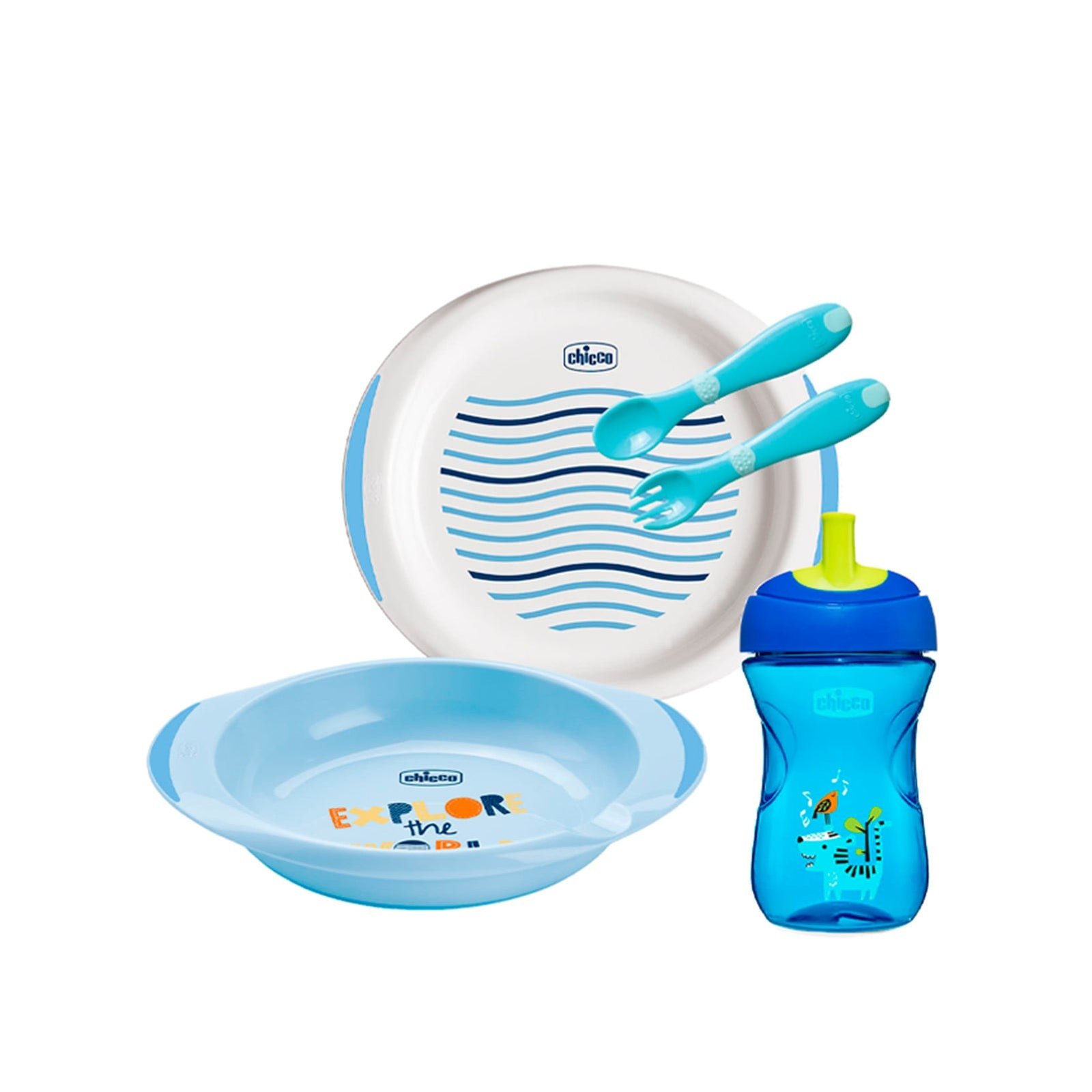 Chicco All You Need Set 12m+ Blue Nigeria