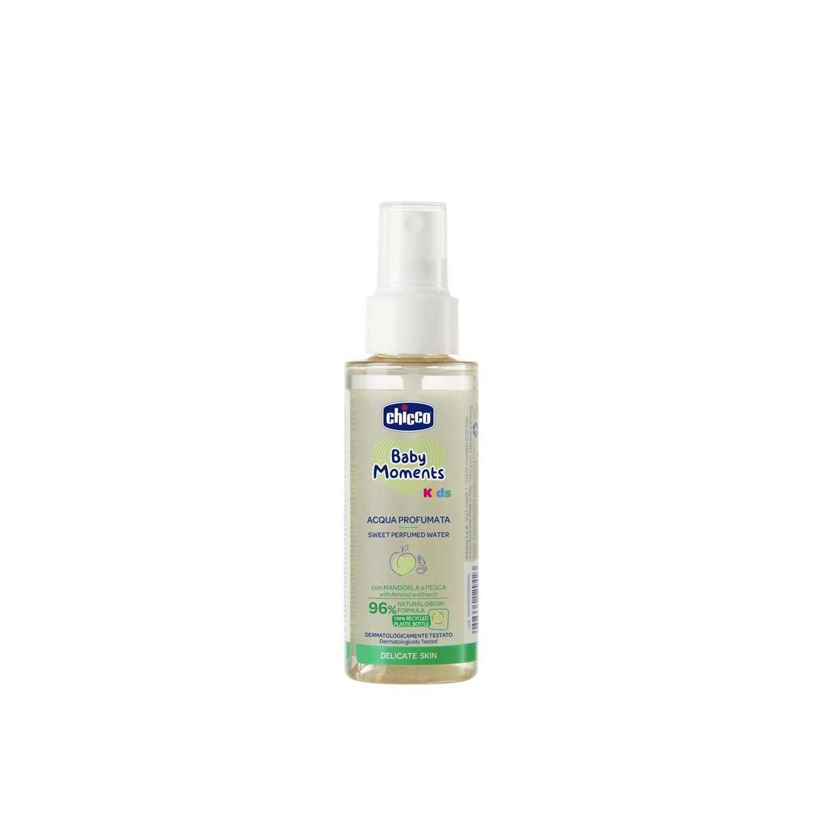 Chicco Baby Moments Kids Sweet Perfumed Water 100ml (3.38floz) USA