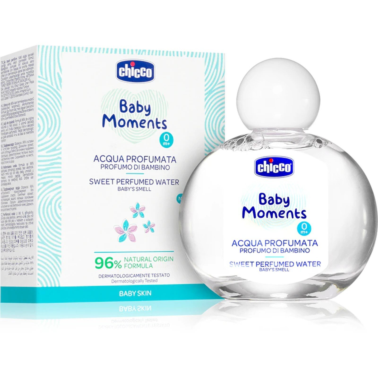 Chicco Baby Moments Sweet Perfumed Water 0m+ 100ml (3.38floz) UK