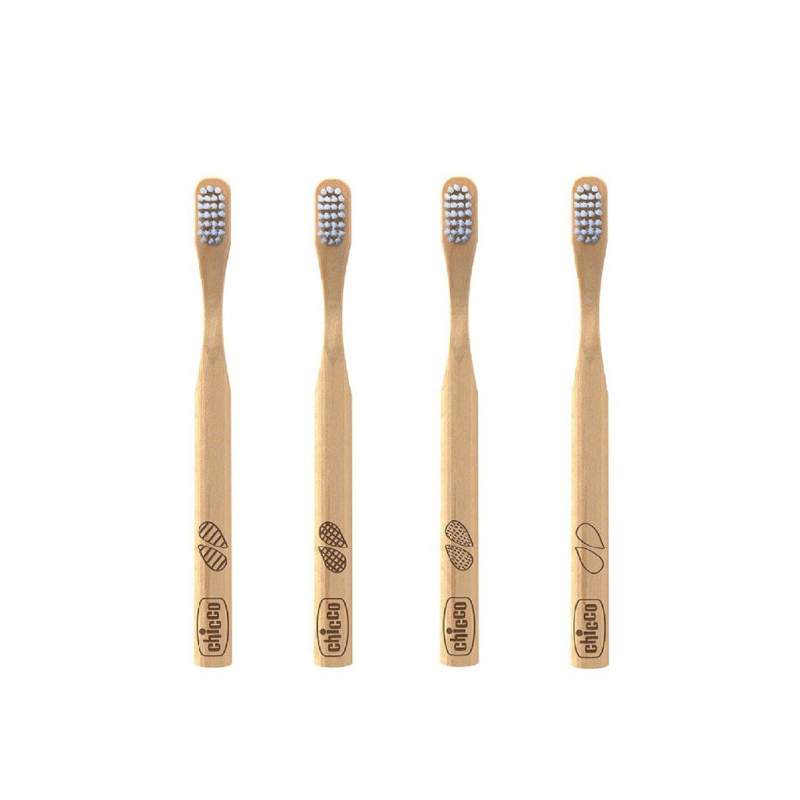 Chicco Bamboo Toothbrush 3 Years+ x1 Georgia