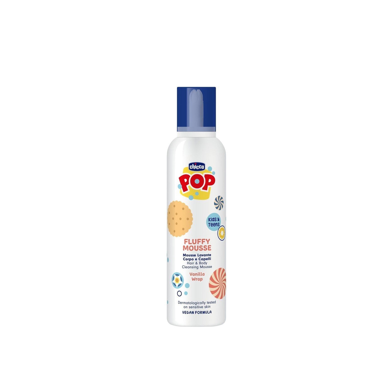 Chicco Pop Fluffy Mousse Hair & Body Cleansing Mousse 200ml Greece