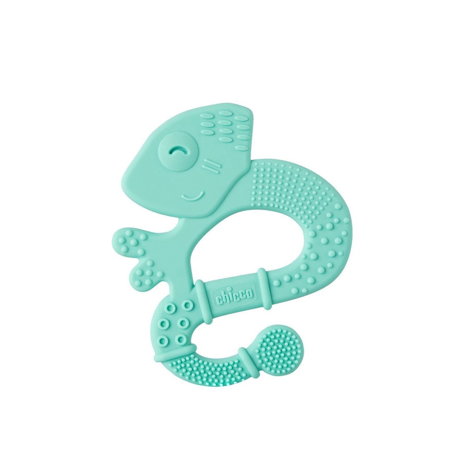 Chicco Super Soft Iguana Teether 2m+ Teal Seychelles