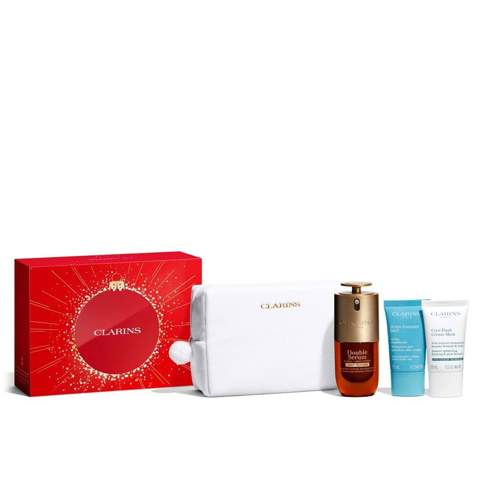 Clarins Double Serum Light Collection Set Oman