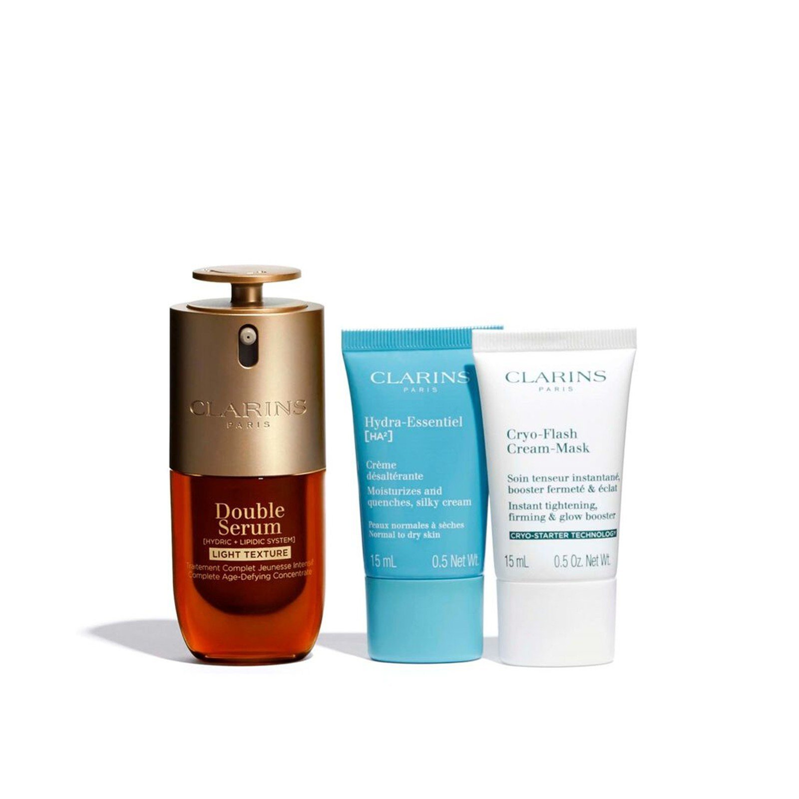 Clarins Double Serum Light Collection Set Oman