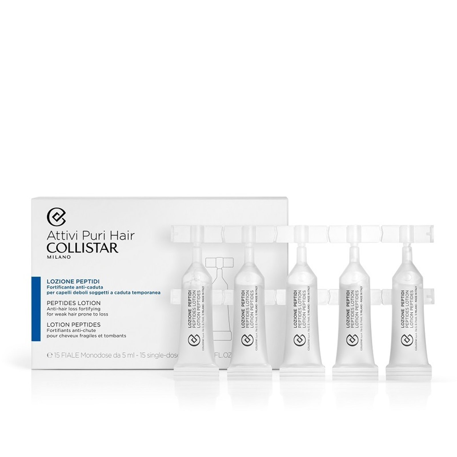 Collistar Pure Actives Hair Peptides Lotion Anti-Hair Loss Fortifying ...