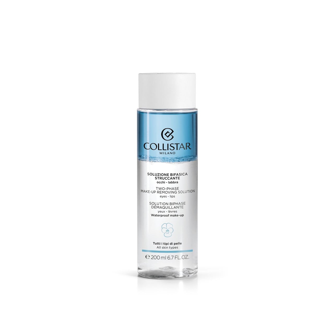 Collistar Two-Phase Makeup Removing Solution 200ml Ecuador
