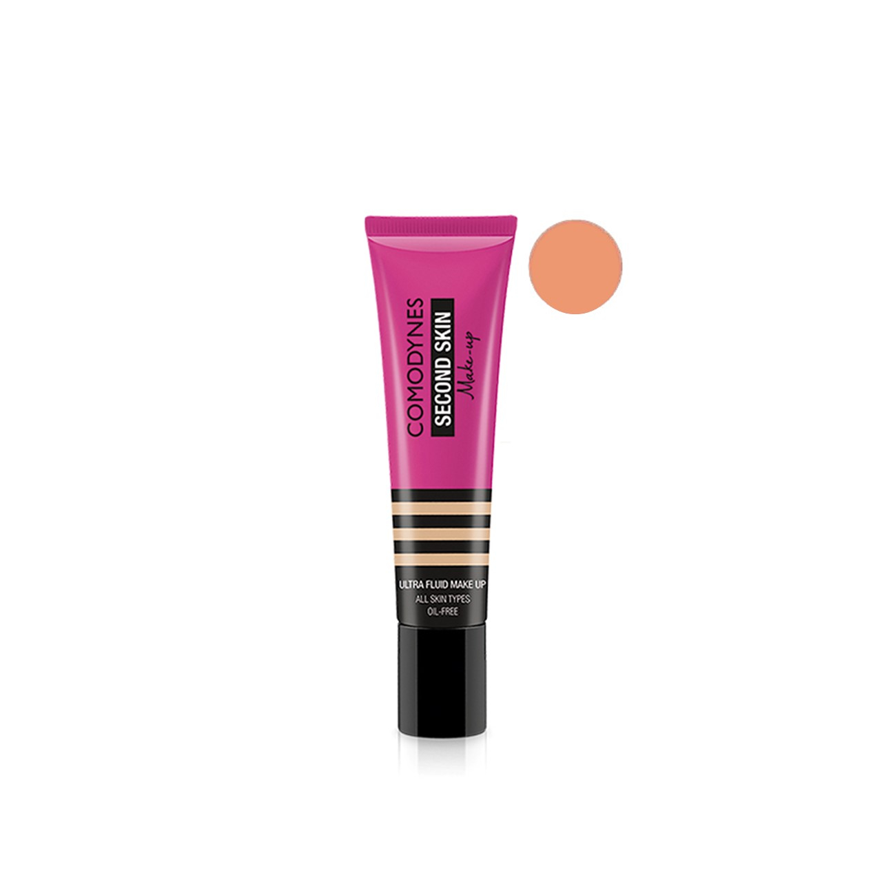 Comodynes Second Skin Oil-Free Ultra Fluid Makeup 03 Caramel 30Ml Hrvatska
