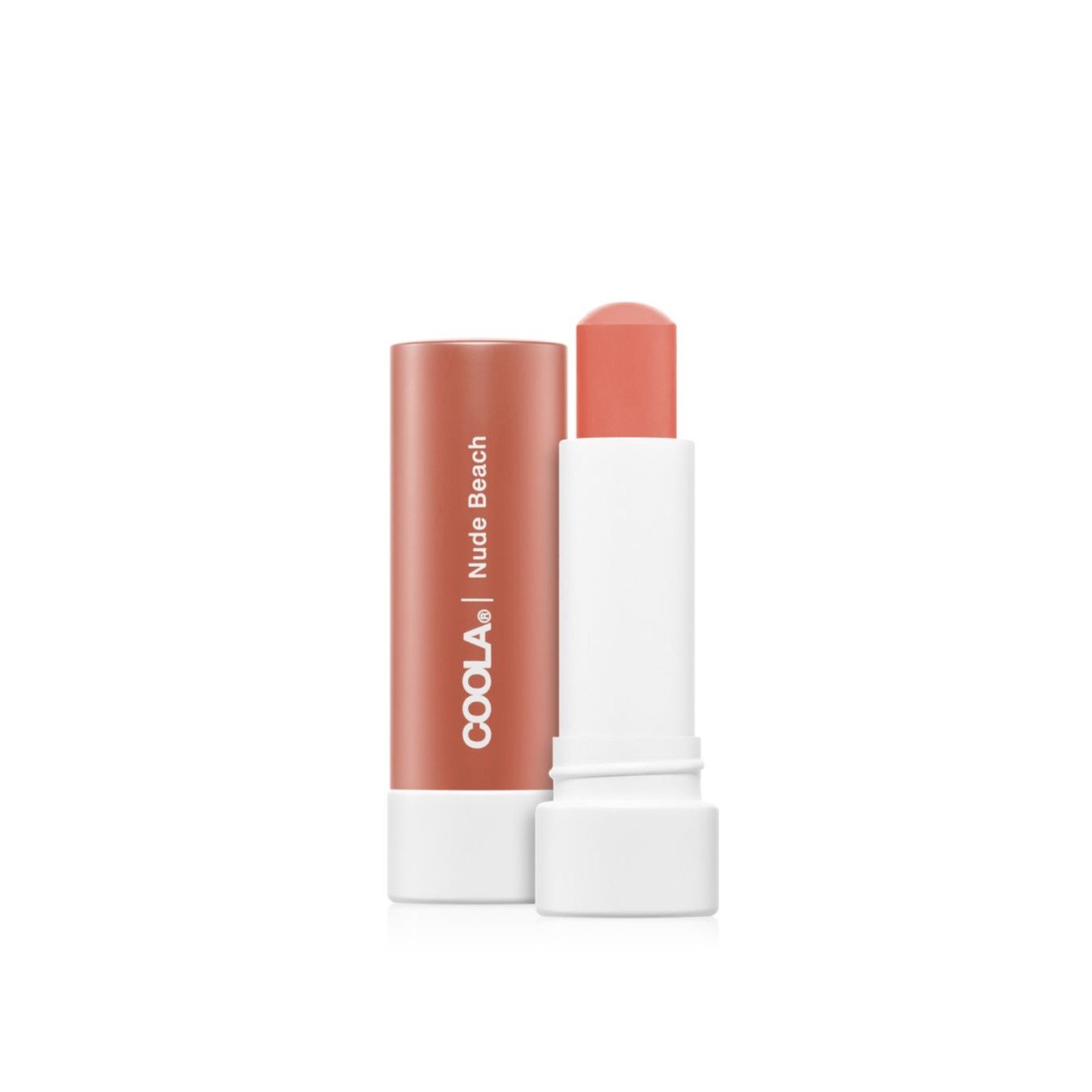 Coola Liplux Mineral Tinted Lip Balm SPF30 Nude Beach 4.2g (0.15oz) USA