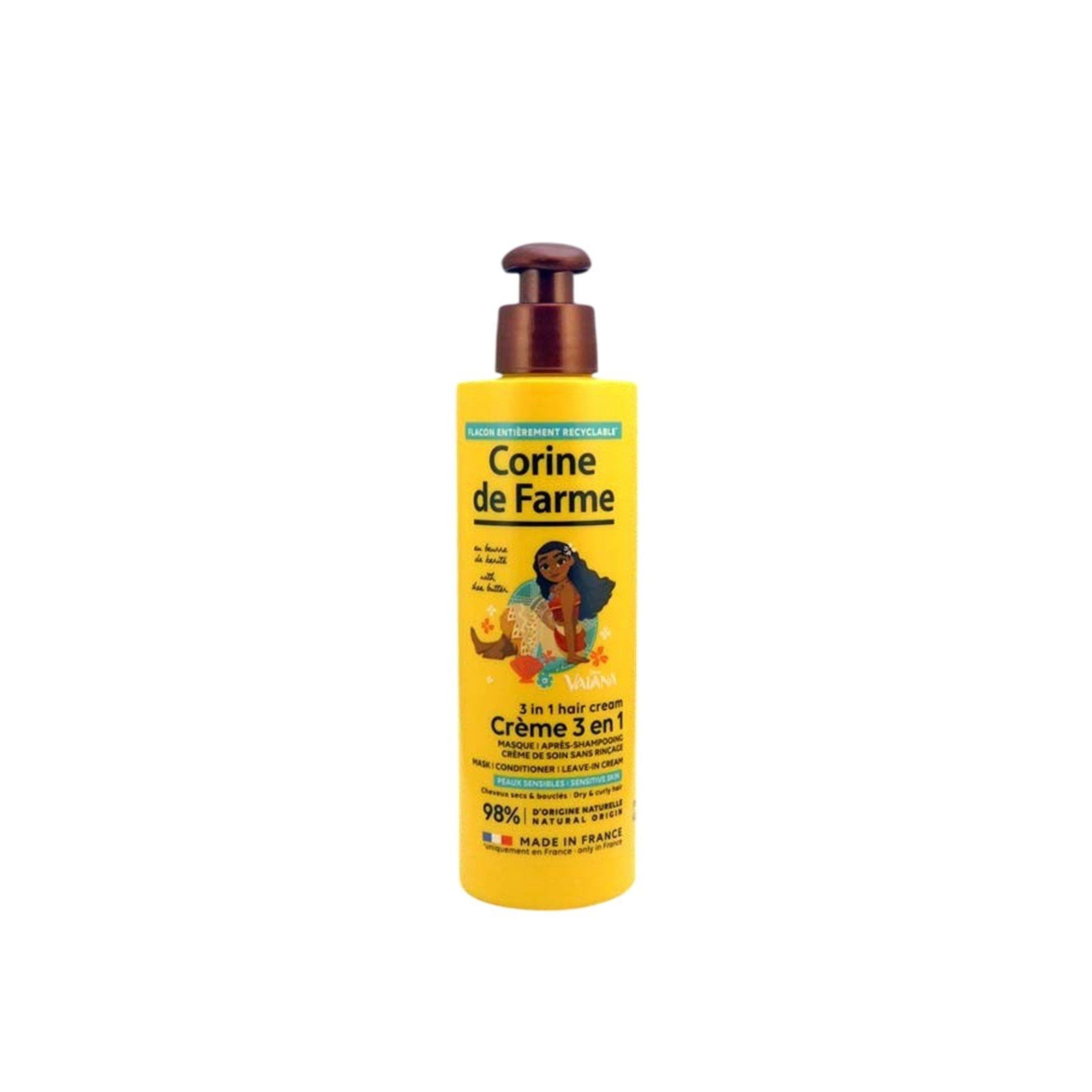 Corine de Farme Moana 3-In-1 Hair Cream 200Ml (6.76Floz) Estados Unidos