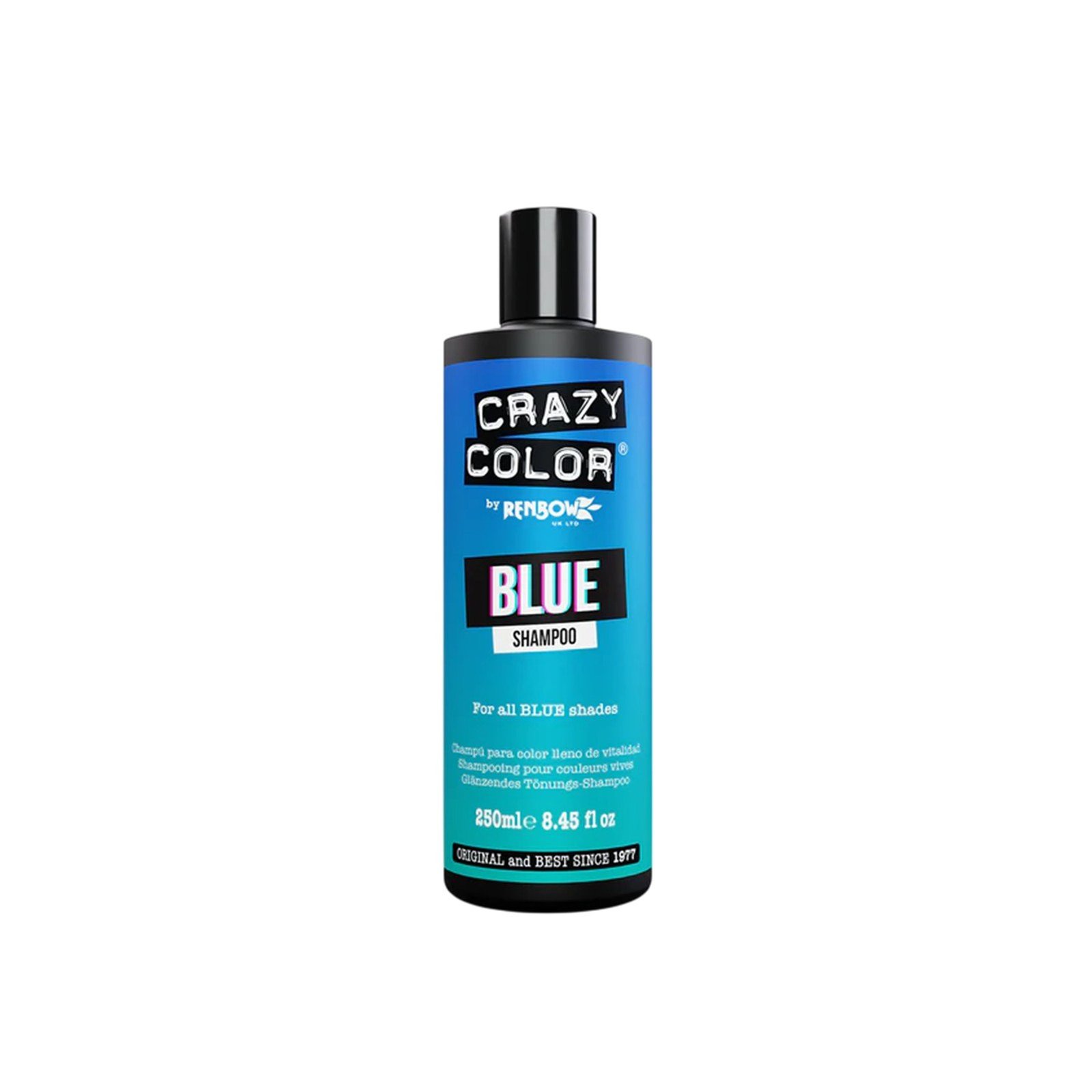 Crazy Color Blue Shampoo 250Ml Suisse