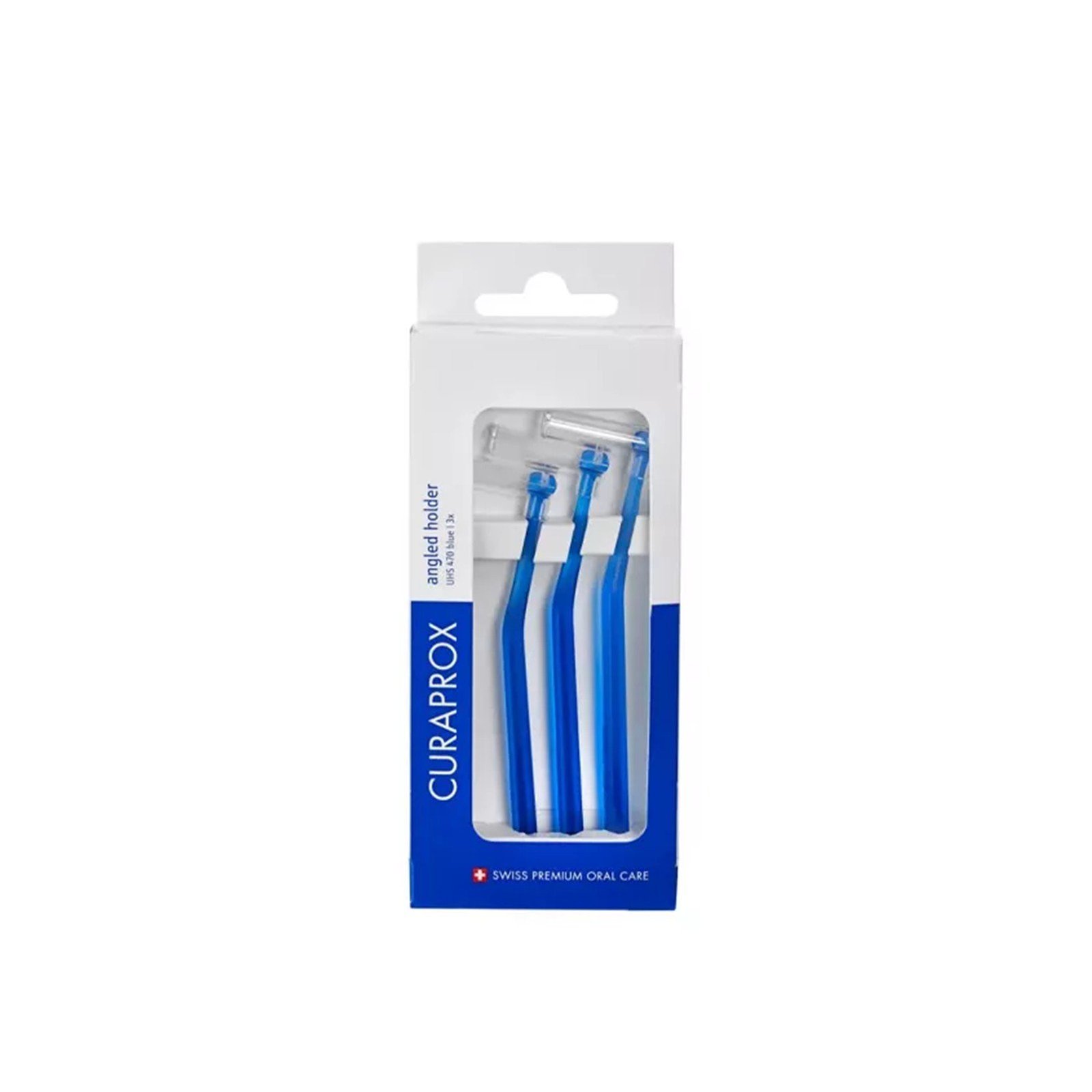 Curaprox Angled Holder UHS 470 Blue x3 Turkey