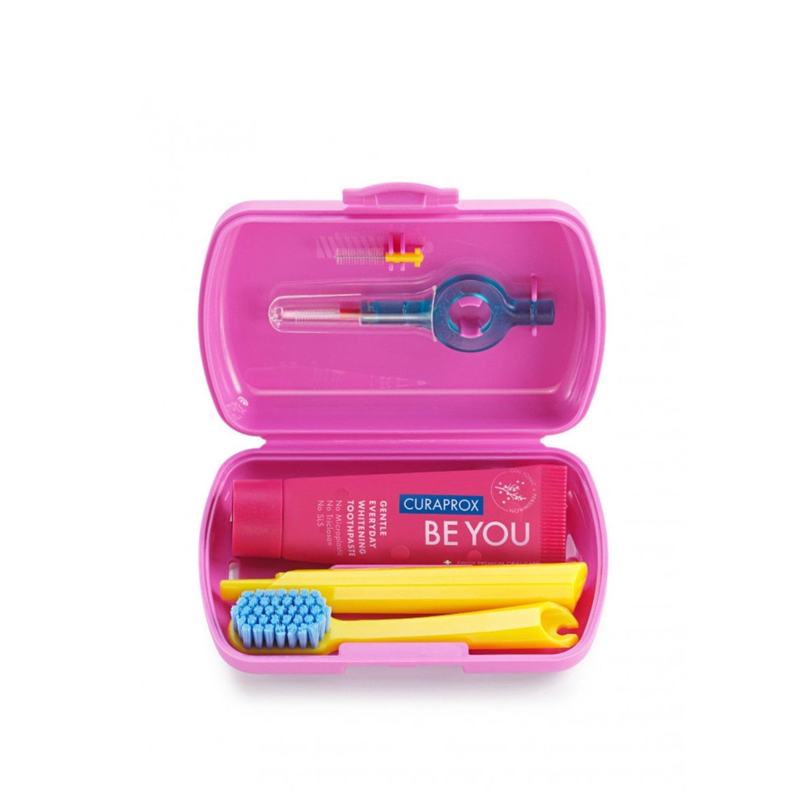 Curaprox Be You Travel Set Pink USA