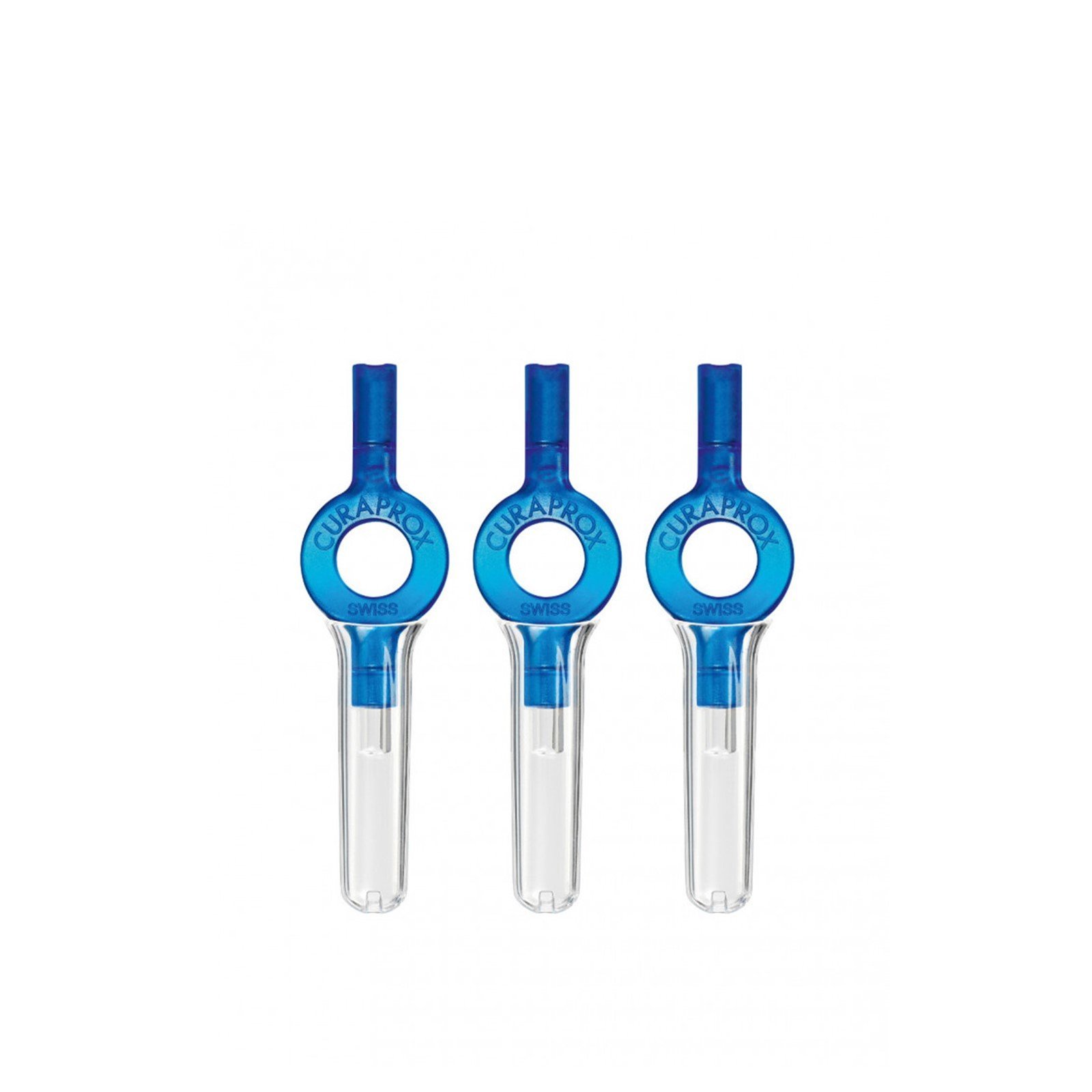 Curaprox Interdental Brush Handy Holder Blue x3 USA