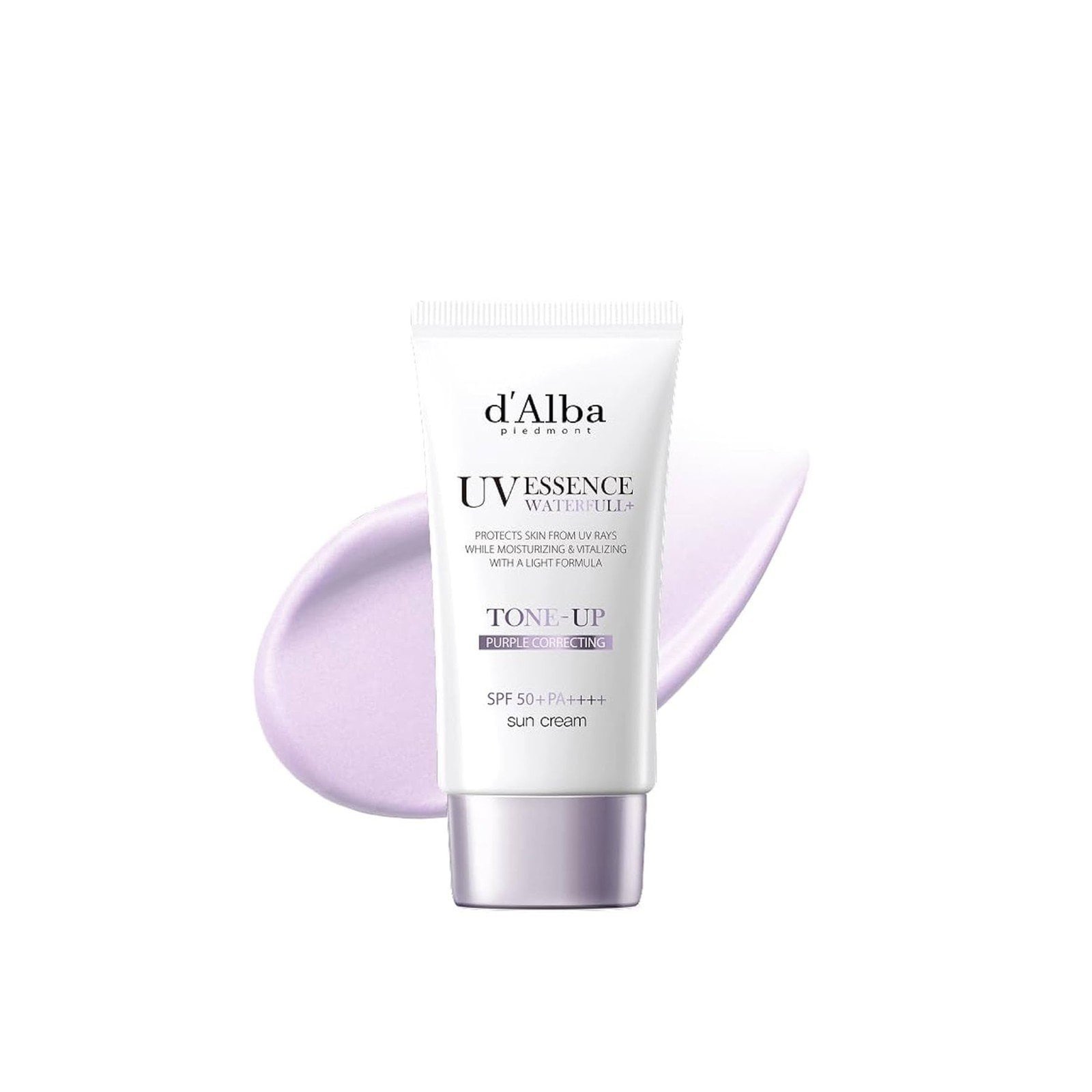 d'Alba Waterfull Tone-Up Purple Correcting Sun Cream SPF50+ 50ml Italy