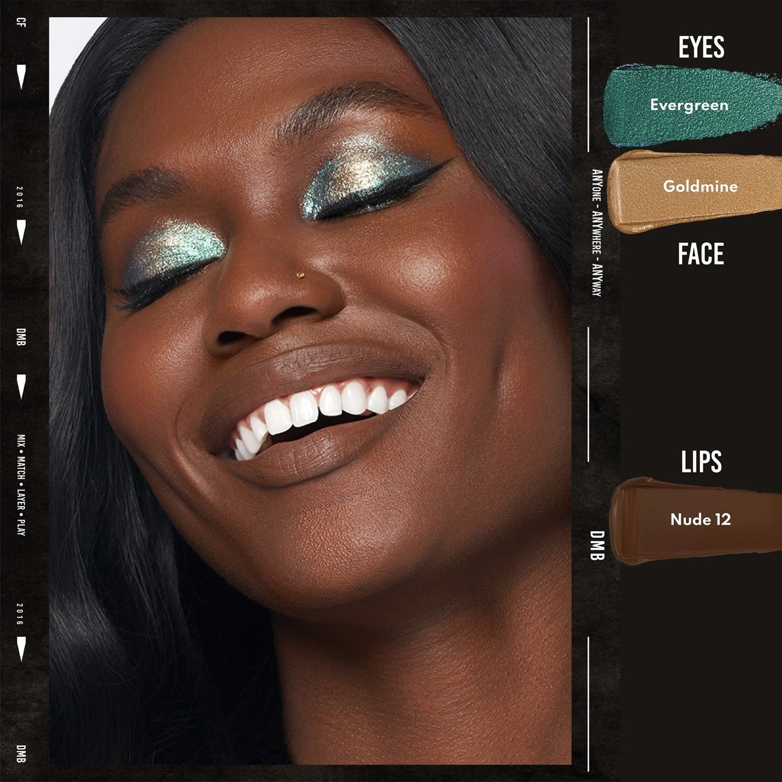 Danessa Myricks Beauty Colorfix Sparklers Waterproof Liquid Pigment ...
