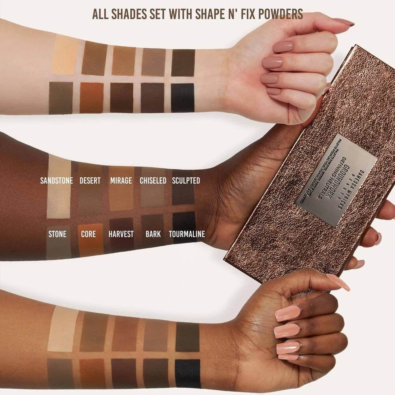 Danessa Myricks Groundwork Palette Defining Neutrals Chile