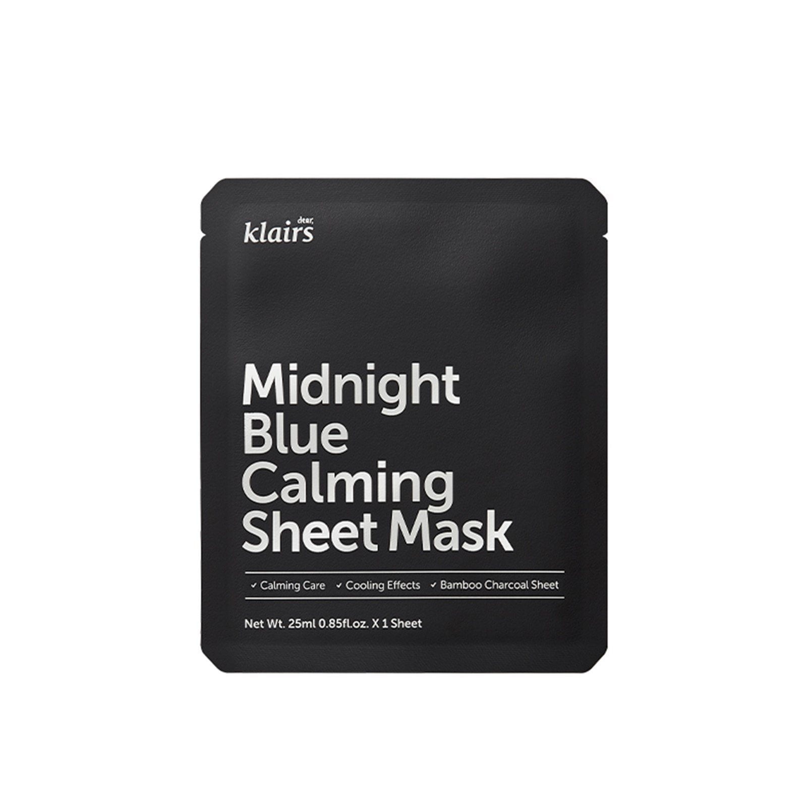 Buy Dear, Klairs Midnight Blue Calming Sheet Mask 25Ml · Mauritius