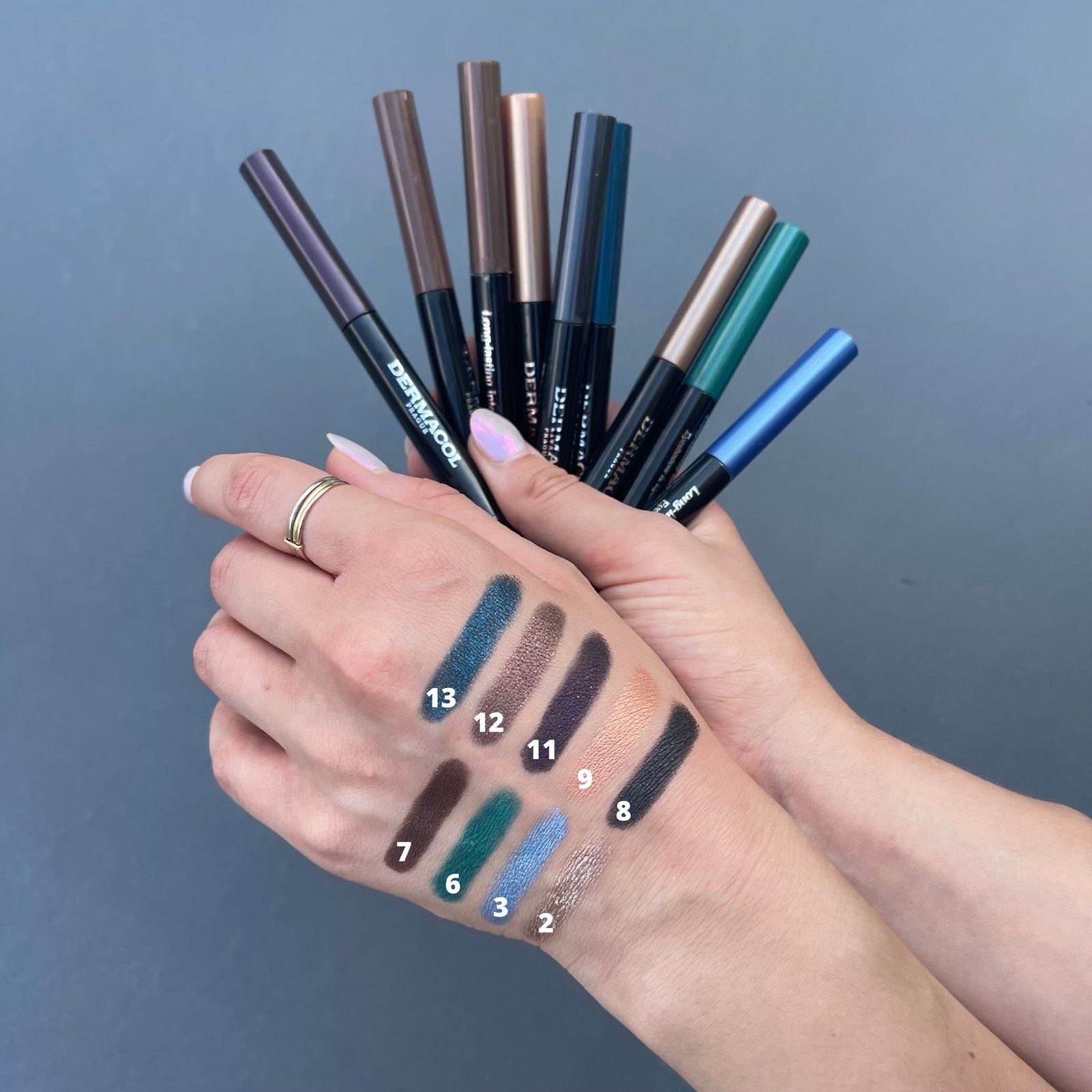 Dermacol Long-Lasting Intense Color Eyeshadow & Eyeliner 13 Mauritius