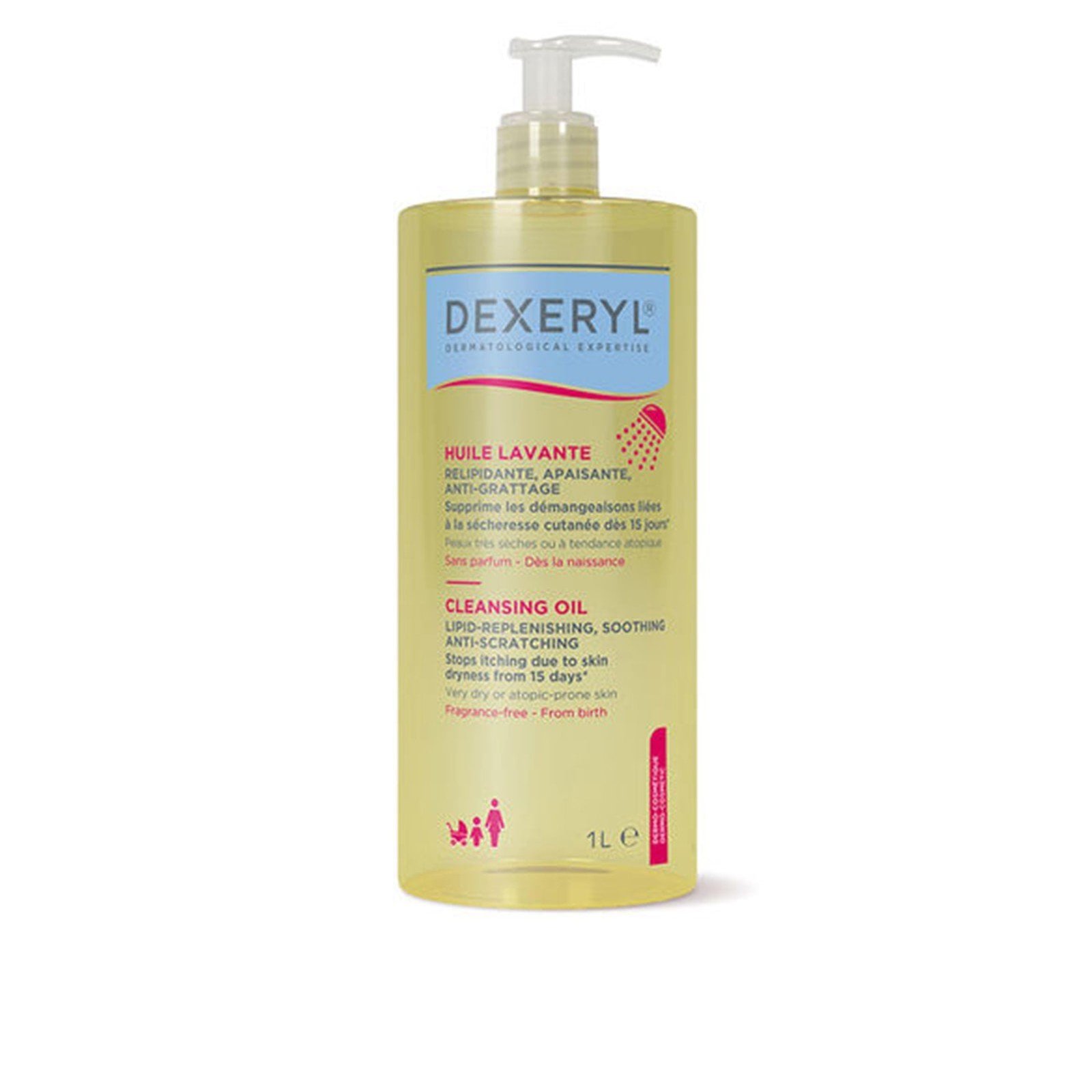 Dexeryl Cleansing Oil Fragrance-Free 1L Angola