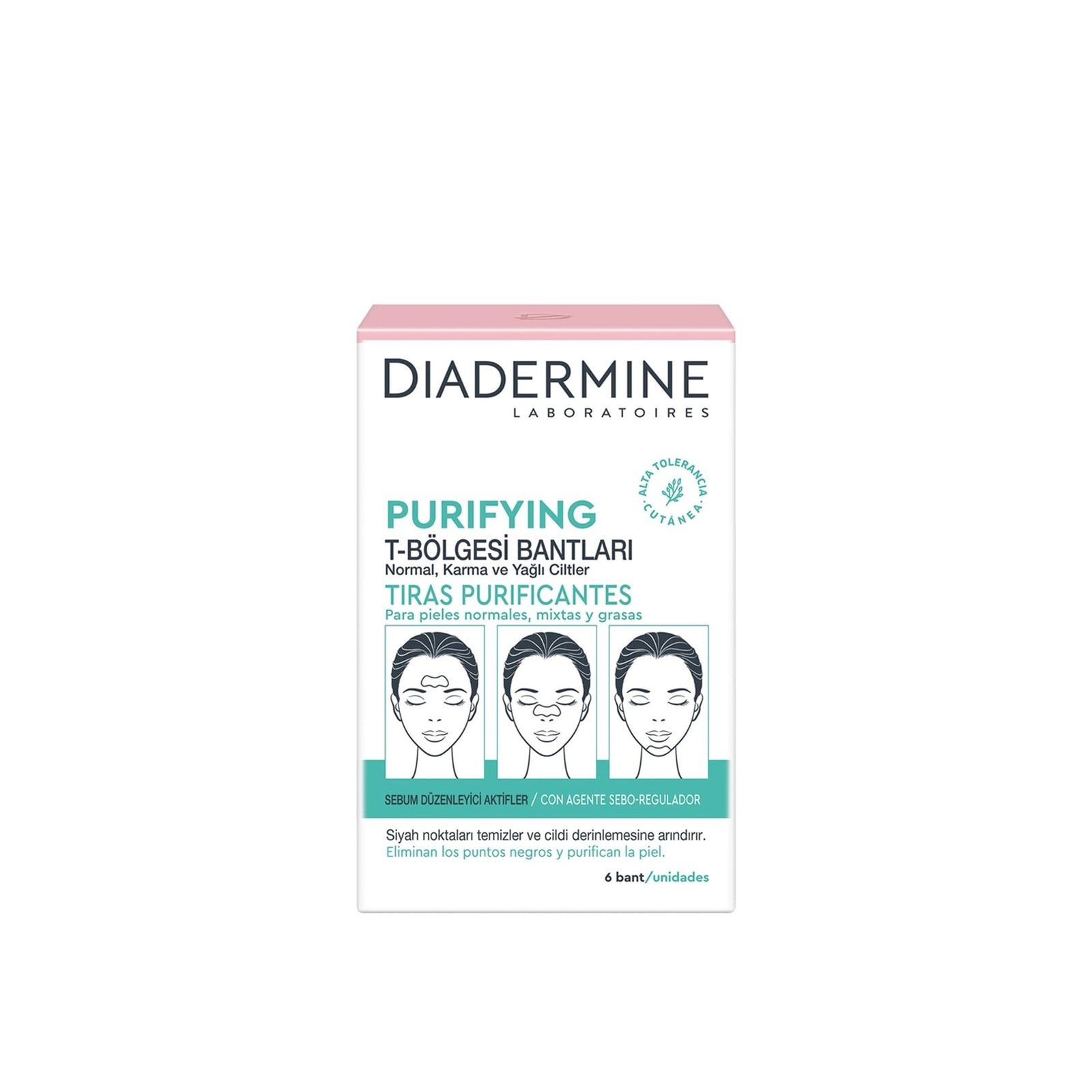 Diadermine Purifying Face Strips x6 Philippines