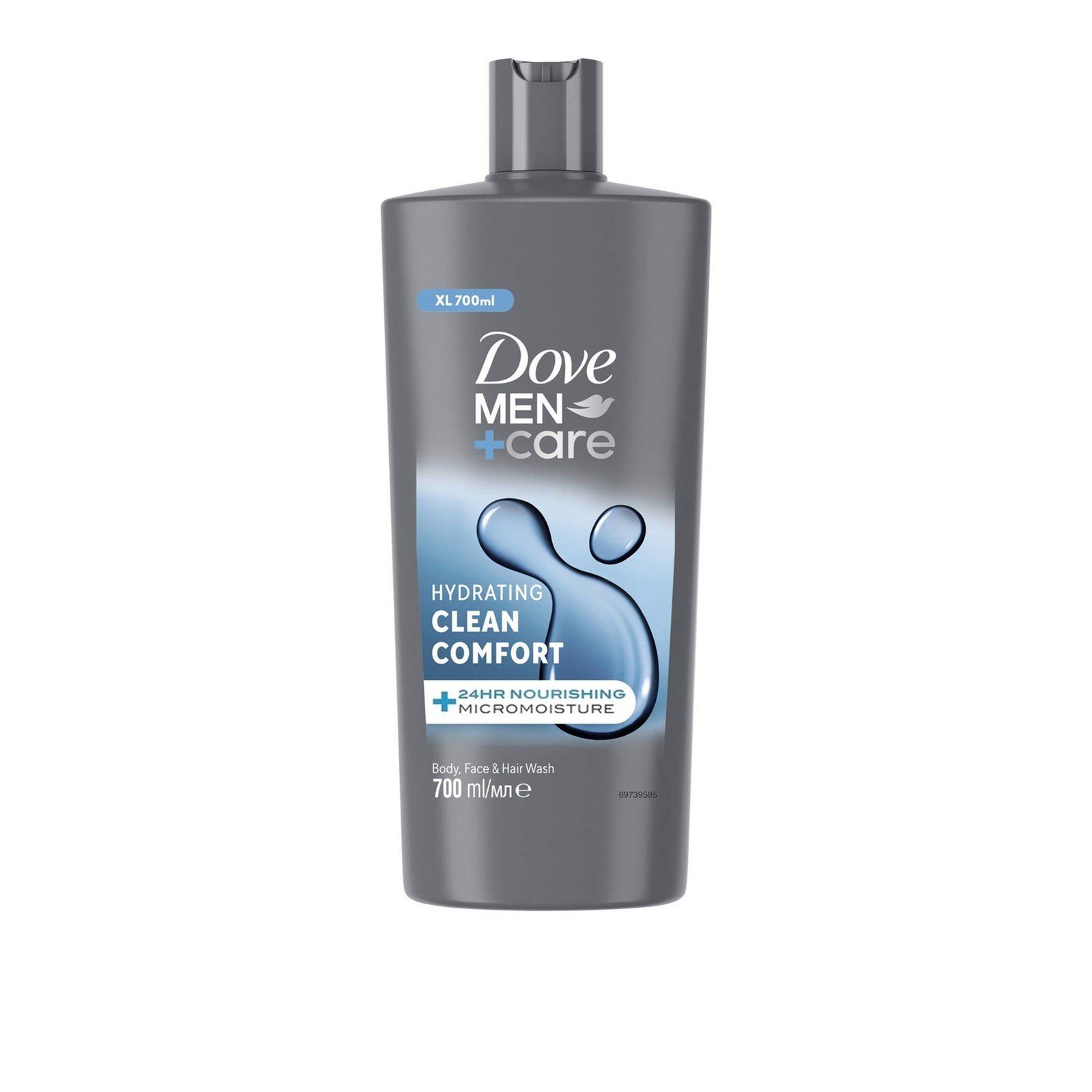 Dove Men+Care Clean Comfort Body, Face & Hair Wash Egypt