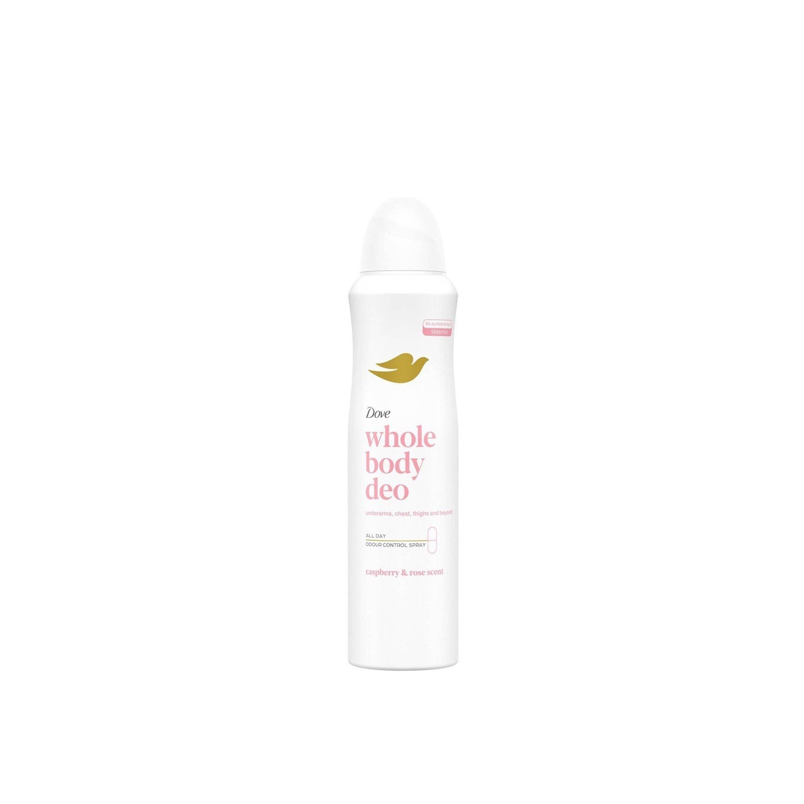 Dove Whole Body Deo Raspberry & Rose Deodorant Spray 150ml Switzerland