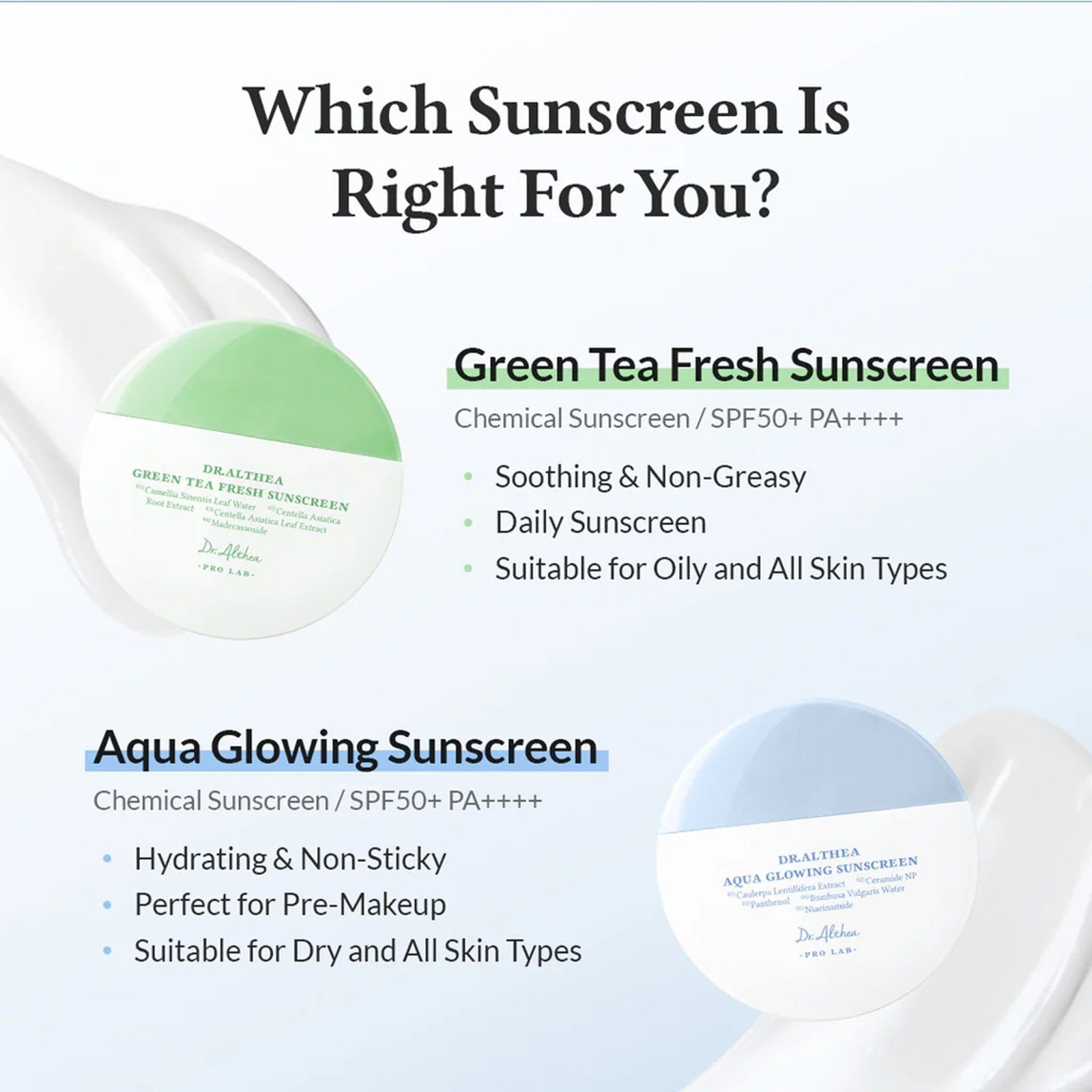 Dr. Althea Aqua Glowing Sunscreen SPF50+ 45ml Singapore