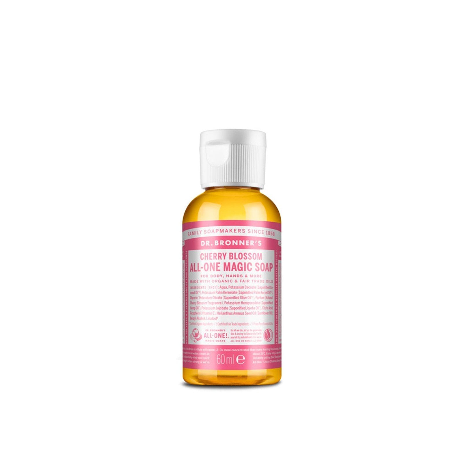 Dr. Bronner's All-One Magic Soap Cherry Blossom 60ml