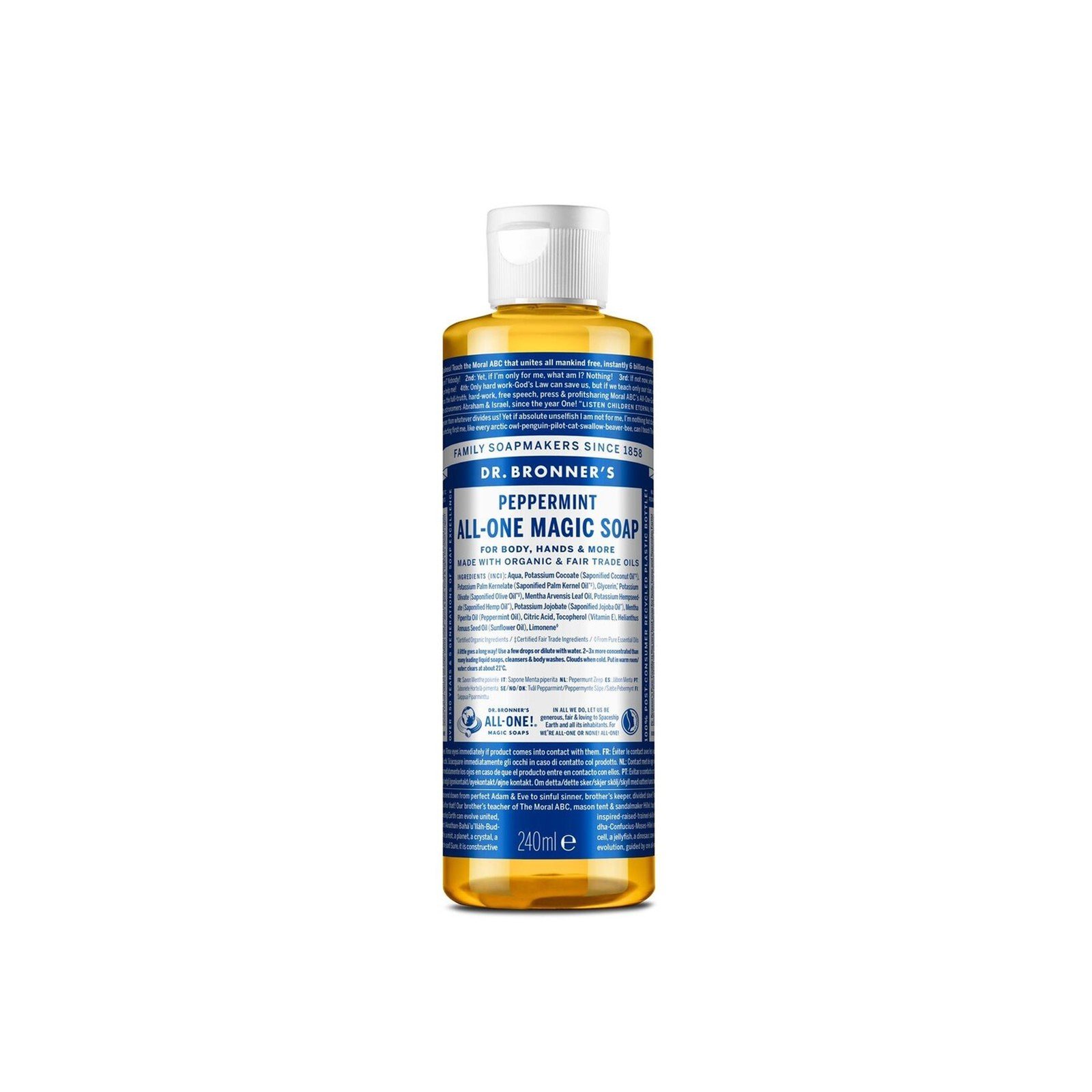 Dr. Bronner's All-One Magic Soap Peppermint USA