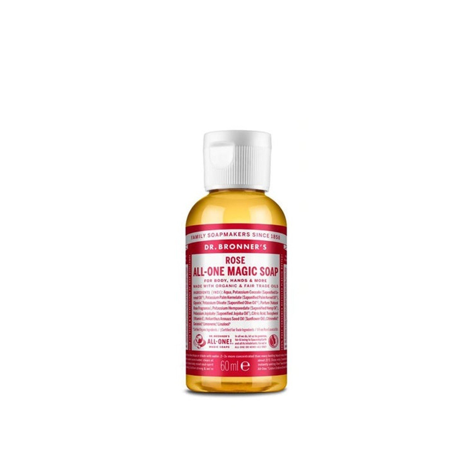 Dr. Bronner's All-One Magic Soap Rose Hong Kong