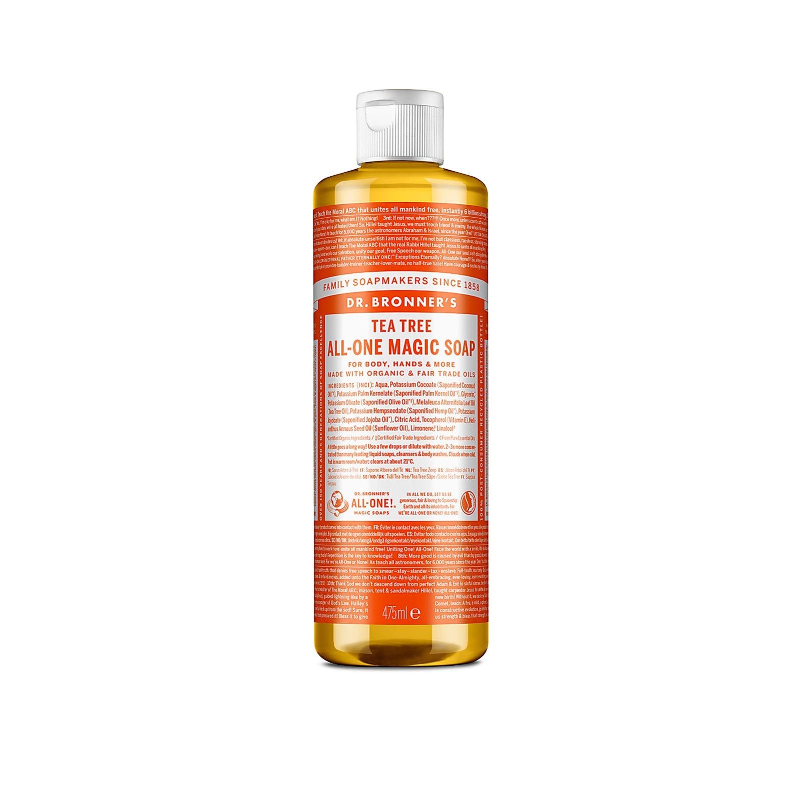 Dr. Bronner's All-One Magic Soap Tea Tree United States