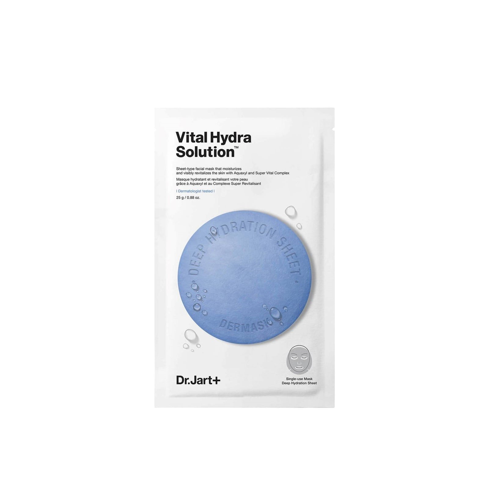Dr.Jart+ Dermask Water Jet Vital Hydra Solution Sheet Mask 25g Kazakhstan
