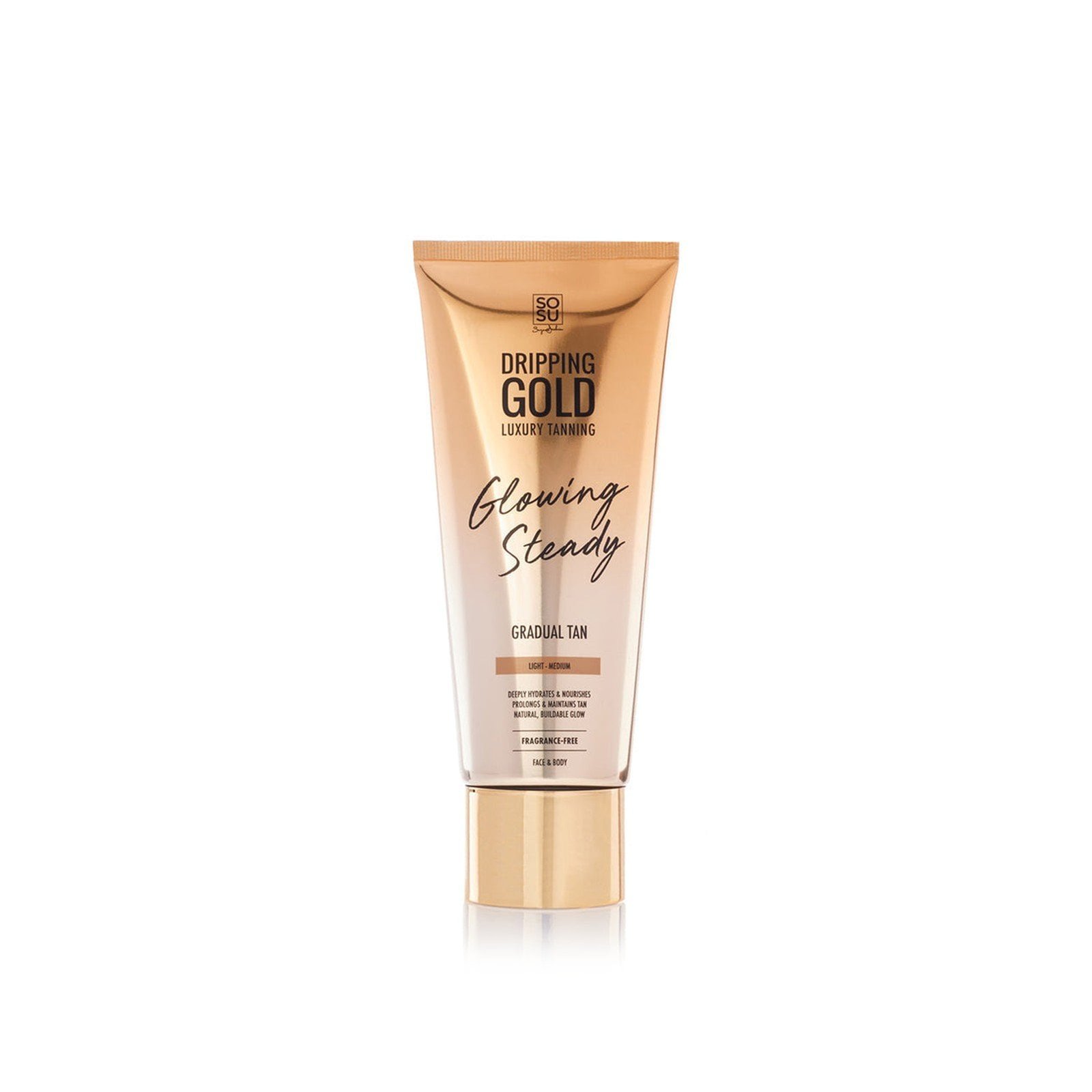 Dripping Gold Luxury Tanning Glowing Steady Gradual Tan Light-Medium ...