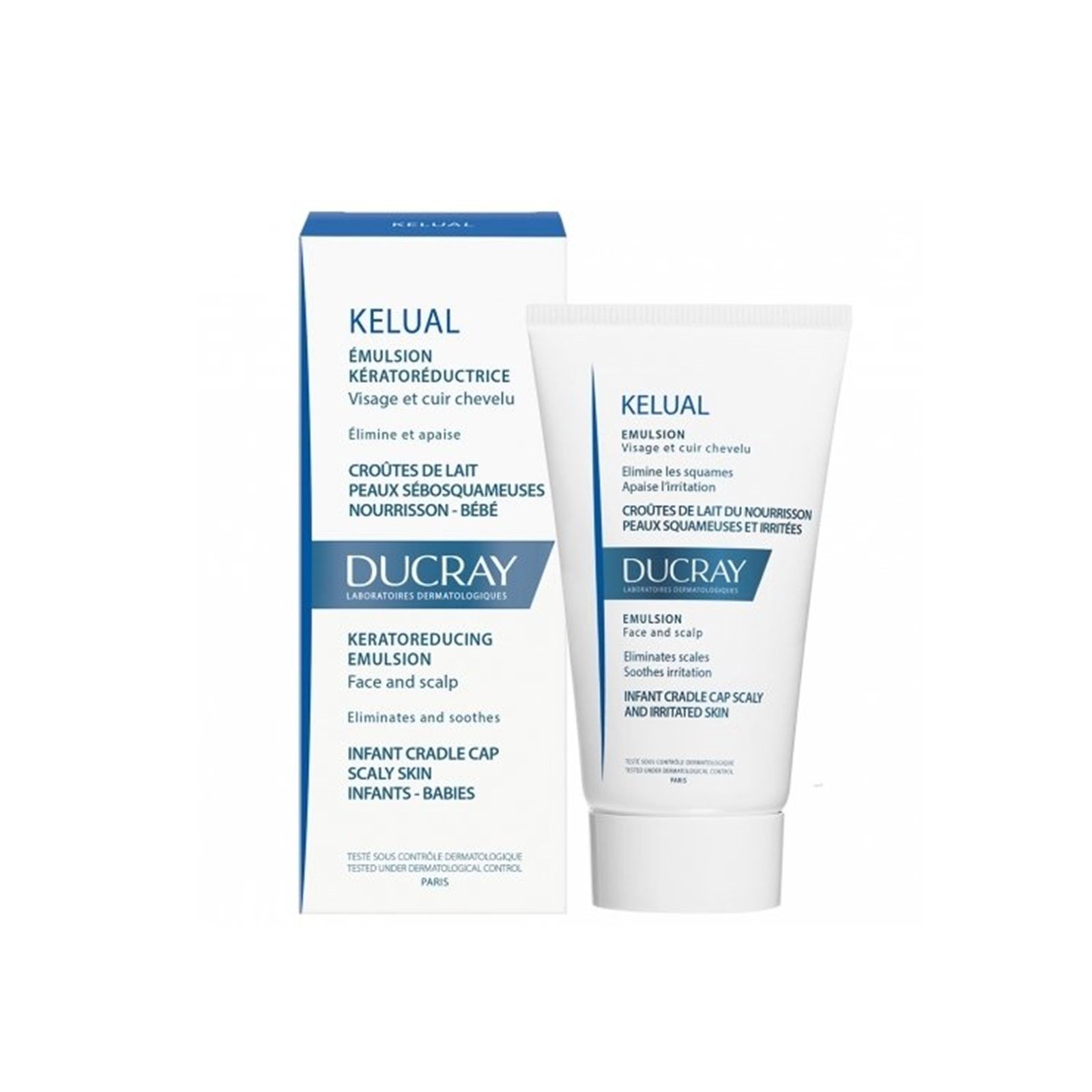 Ducray Kelual Keratoreducing Emulsion Face & Scalp 50ml