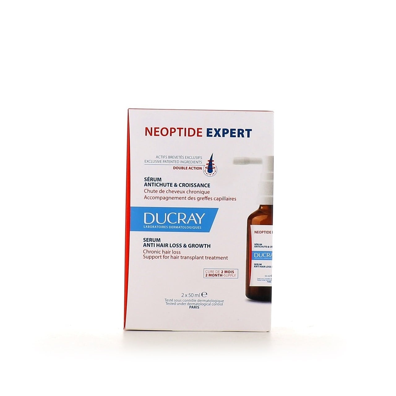 Ducray Neoptide Expert Anti-Hair Loss & Growth Serum 2x50ml